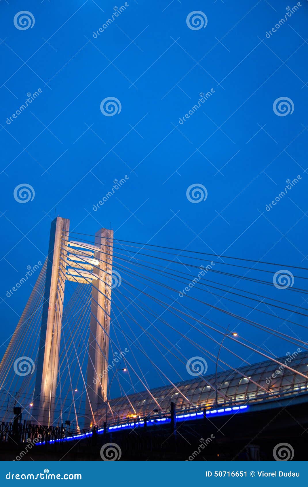 Basarab Bridge, Bucharest stock image. Image of modern - 50716651