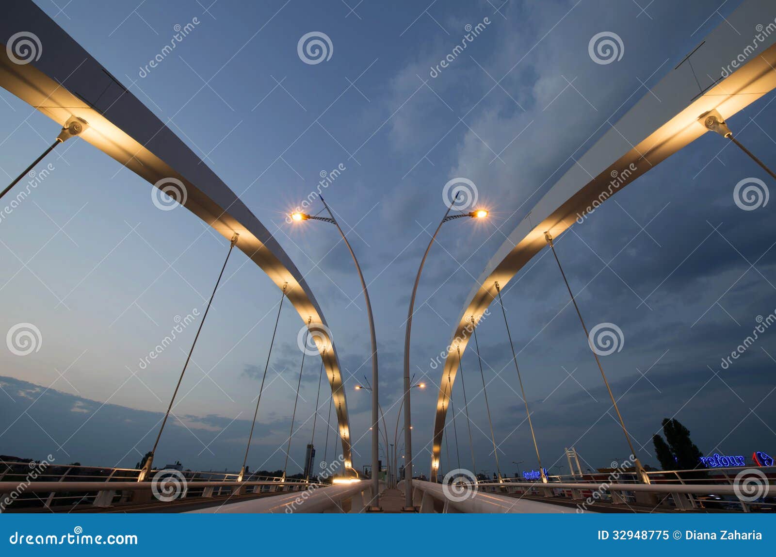 Basarab Bridge, Bucharest, Romania Editorial Image - Image of bridge ...