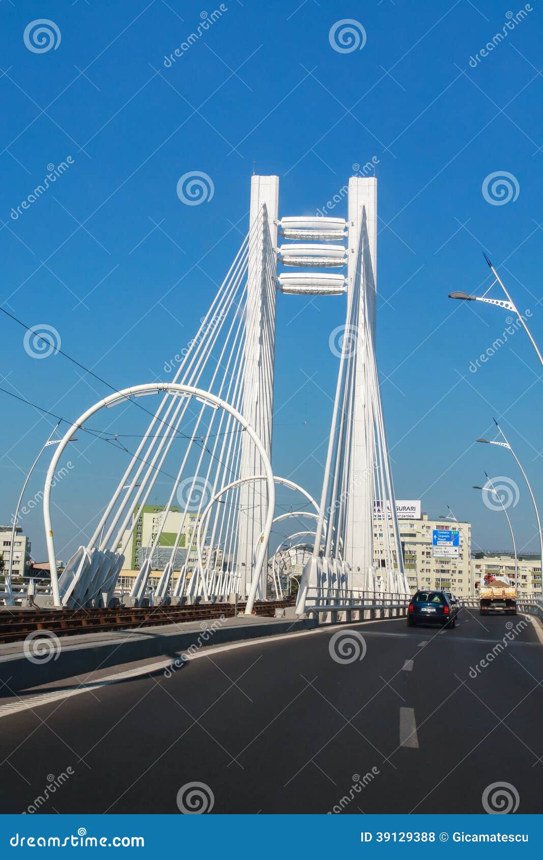 Basarab overpass editorial stock photo. Image of asphalt - 39129388