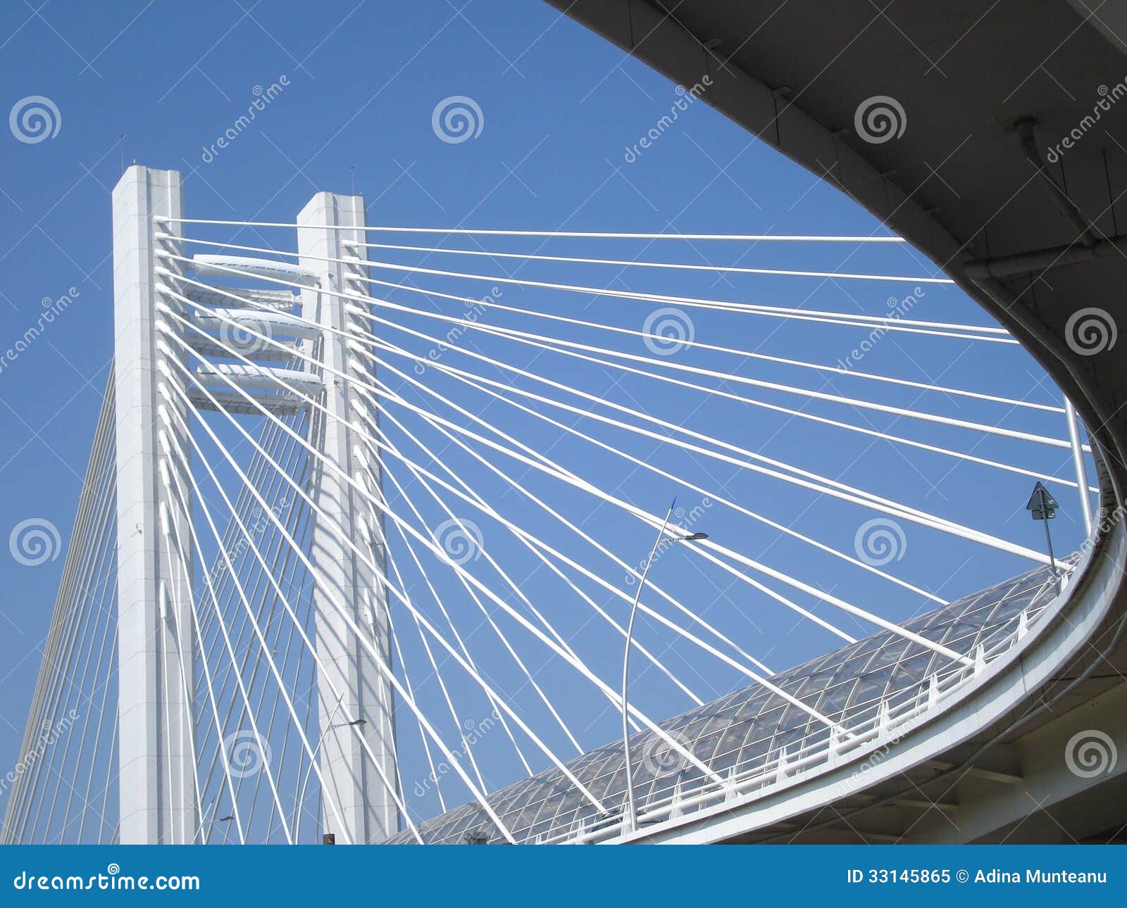 Basarab Overpass in Bucharest Stock Image - Image of architecture ...