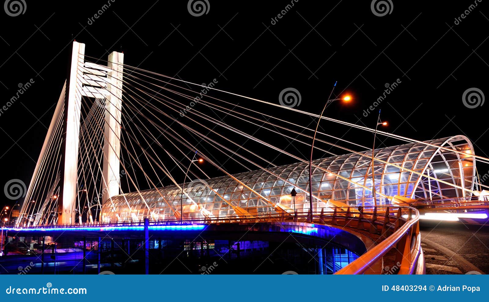 Basarab Bridge stock photo. Image of urban, landmark - 48403294