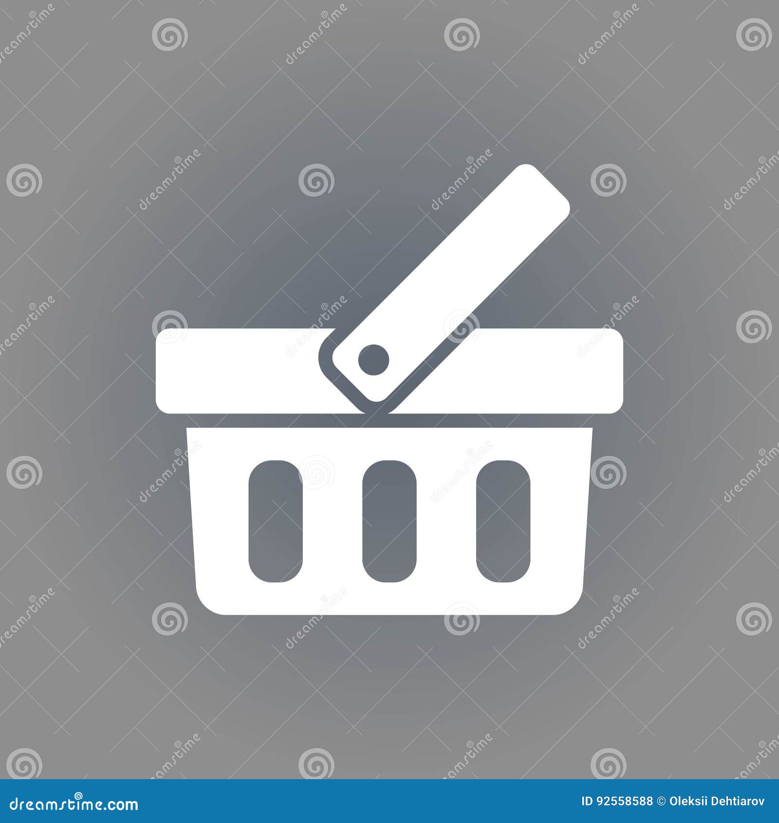 Bascet Icon Stock Vector Illustration Flat Design Stock Vector ...