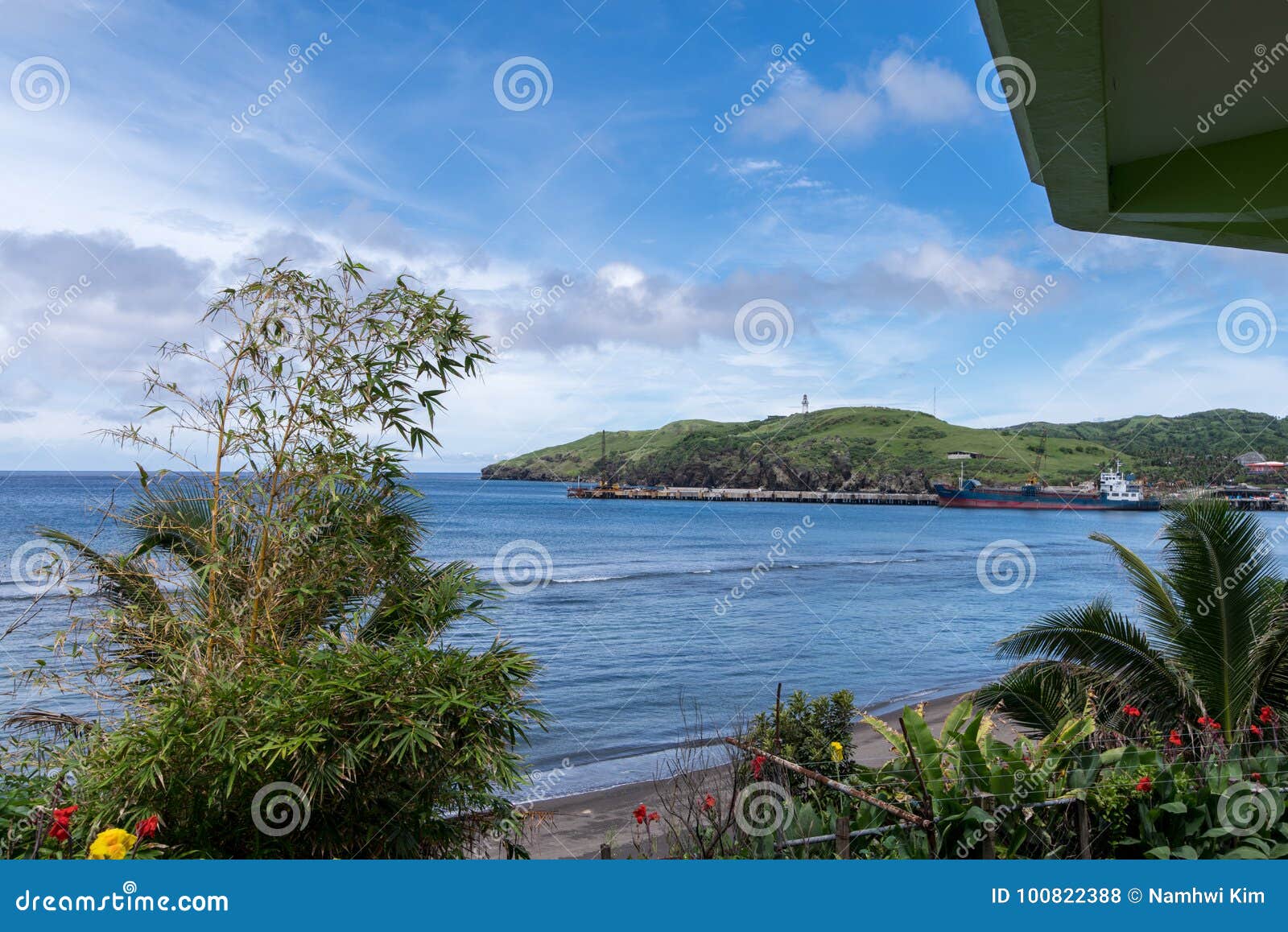 Basco Port and Beach in Batanes Editorial Stock Photo - Image of beach ...