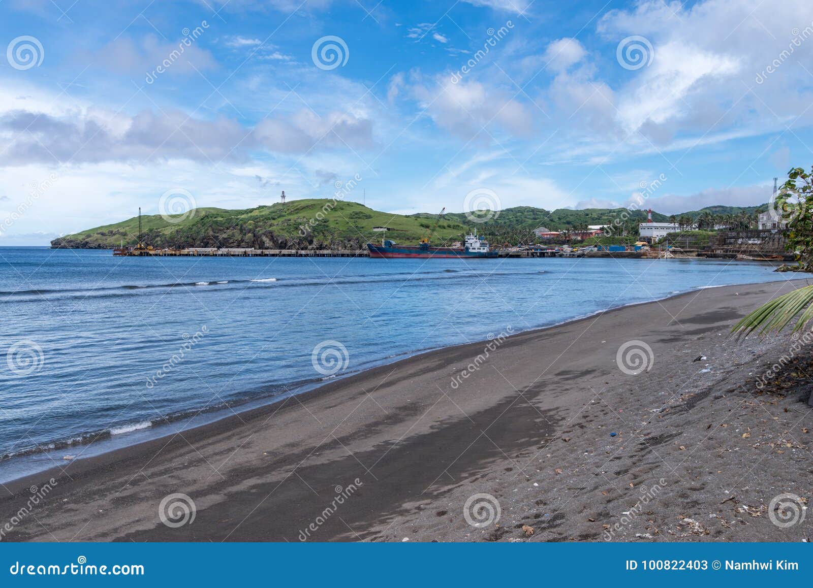 Basco Port and Beach in Batanes Editorial Stock Photo - Image of sand ...