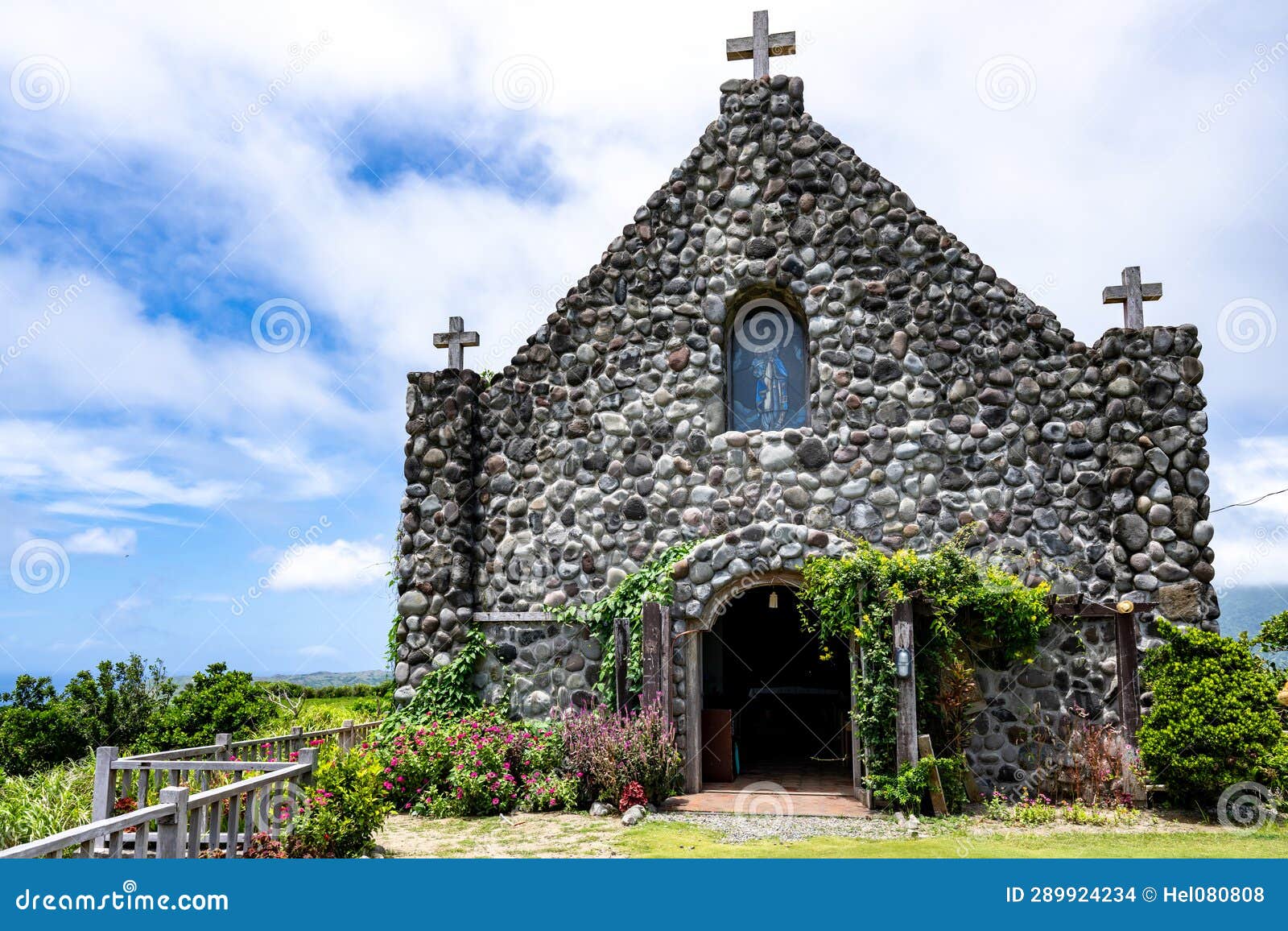 Basco, Romantic Chapel on the Hill of Tukon, Batan Islands, Philippines ...