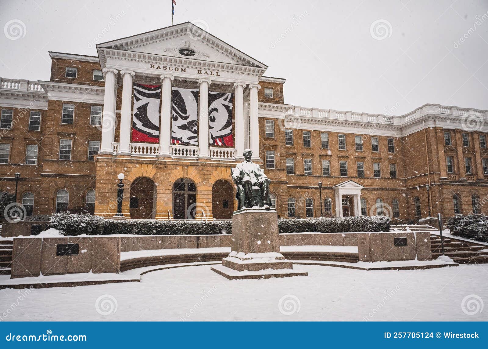 Bascom Hall On The Campus Of The University Of Wisconsin-Madison ...