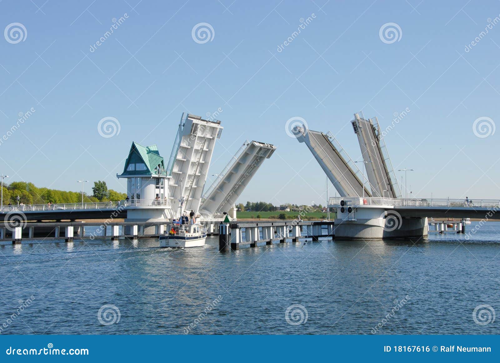 Bascule bridge stock photo. Image of pier, road, sailing - 18167616