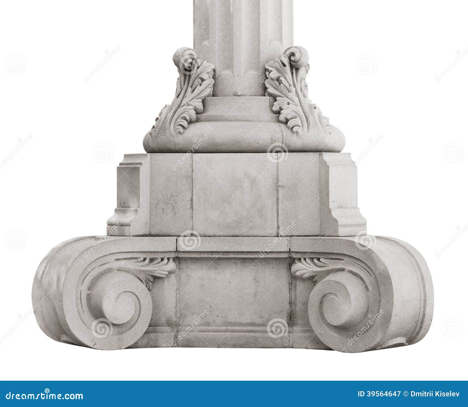 Base ancient marble column stock image. Image of grecian - 39564647
