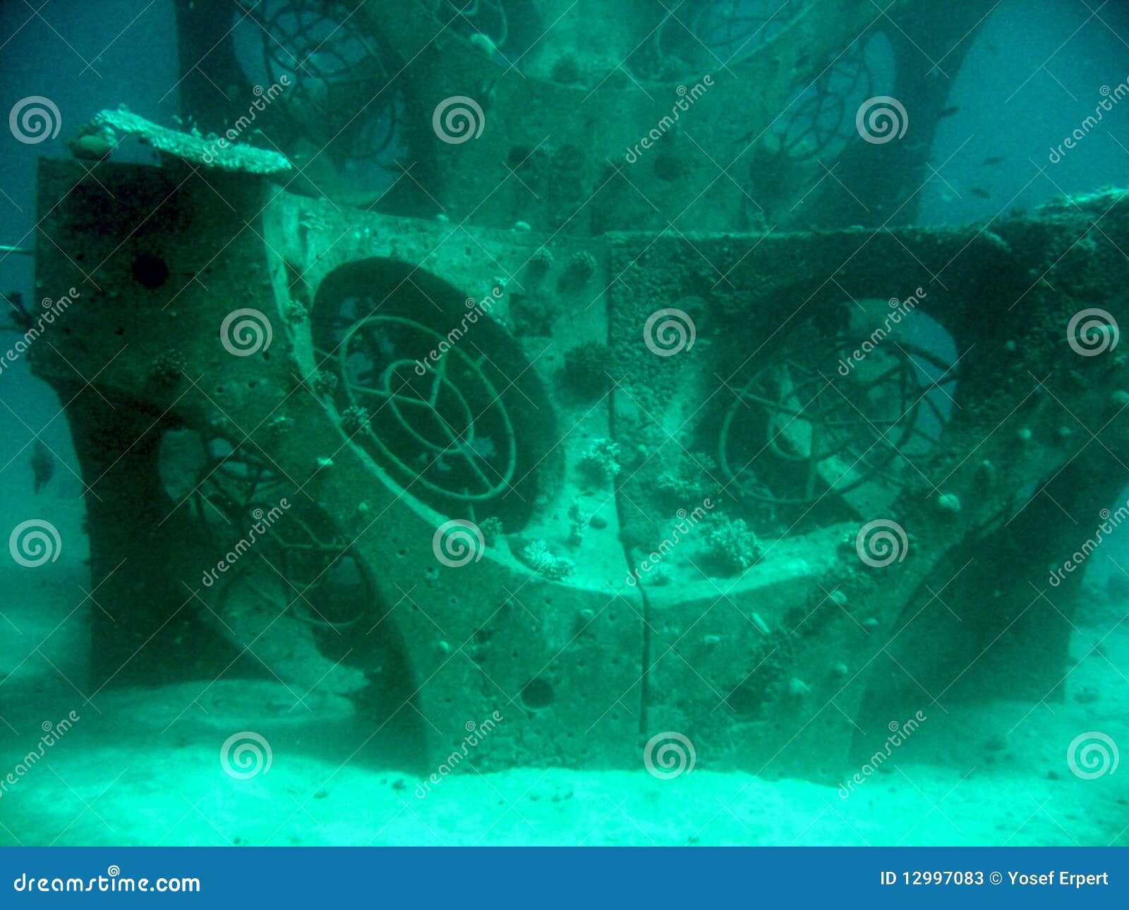 Base for Artificial Coral Reef Stock Image - Image of coral, bedding ...