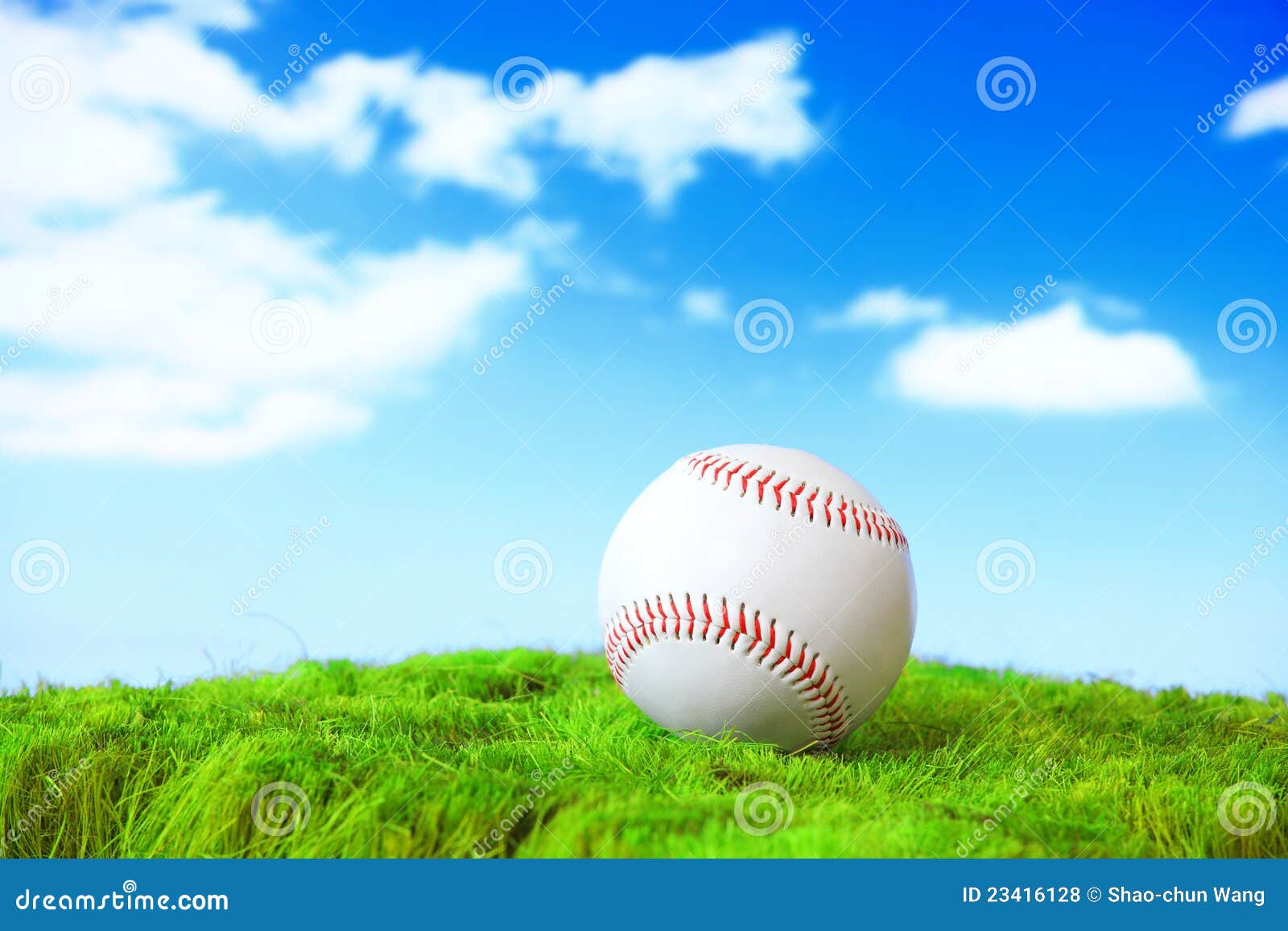 Baseball Border Background Royalty-Free Stock Photo | CartoonDealer.com ...