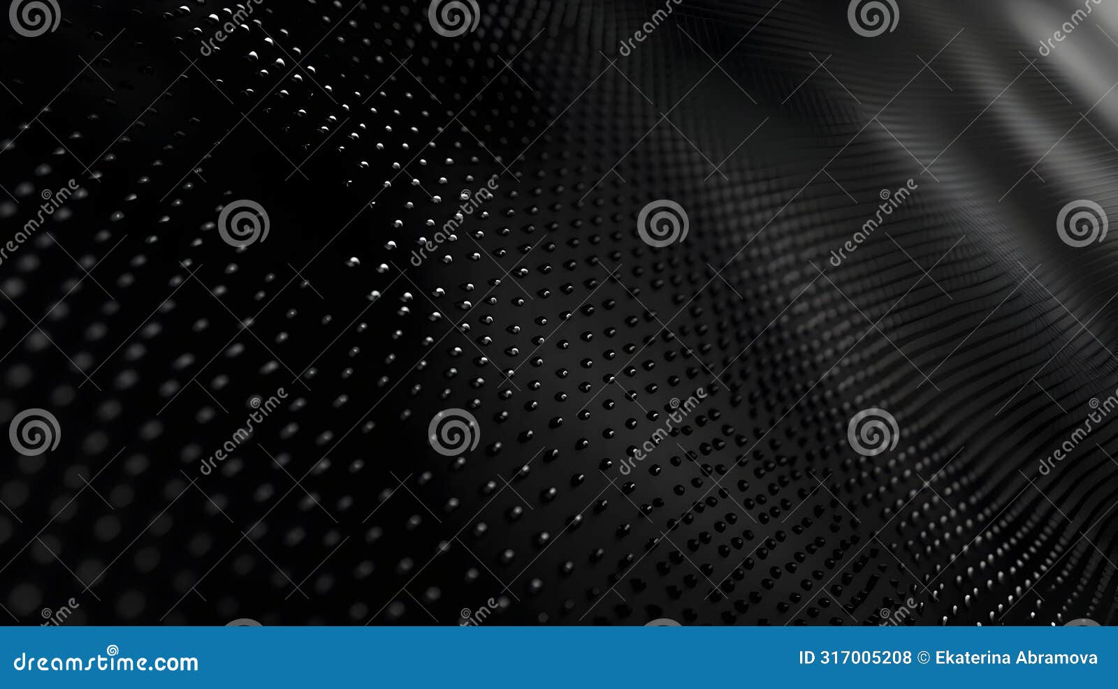 Base for a Banner on a Black Background Abstract Light Elements with ...