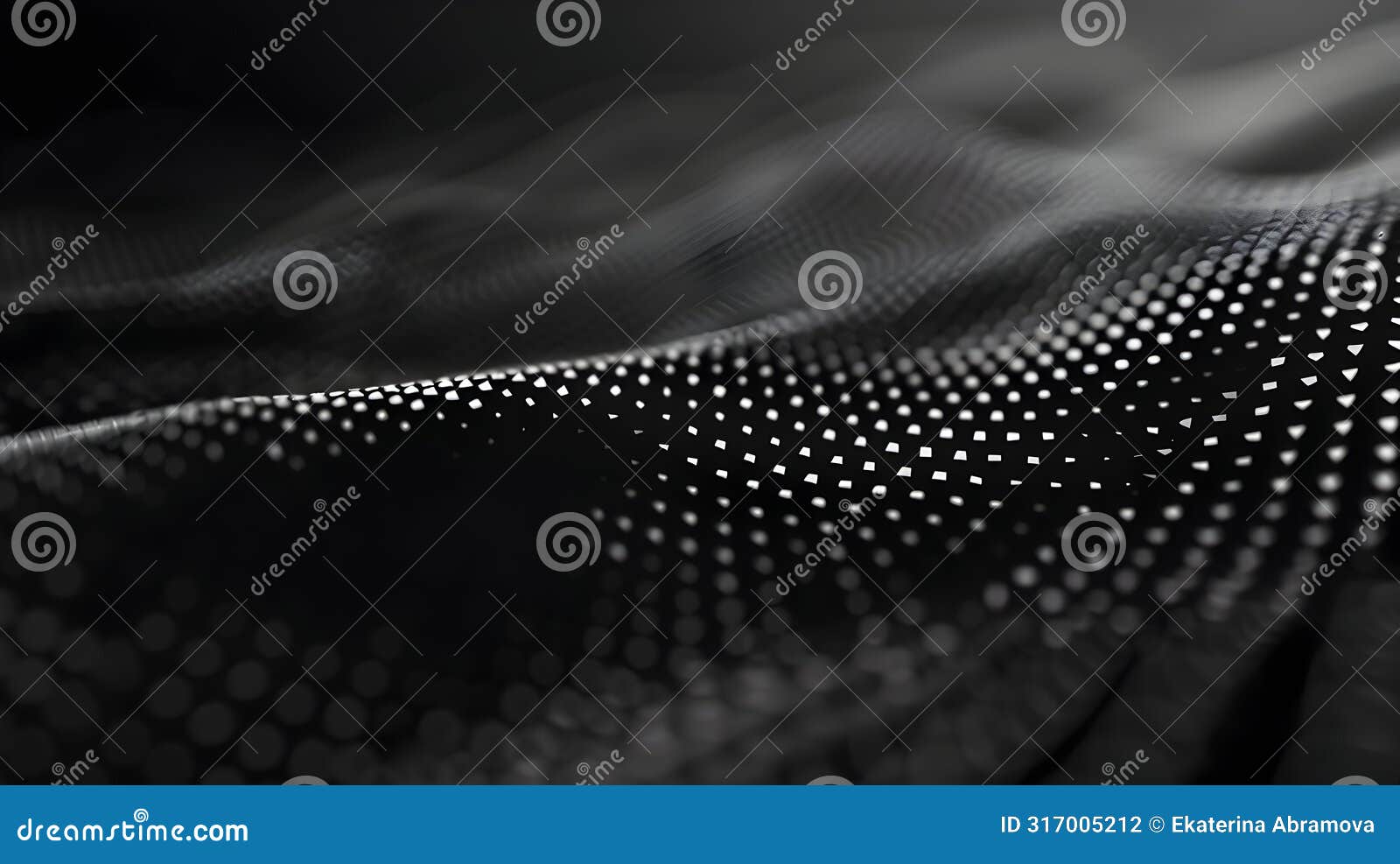 Base for a Banner on a Black Background Abstract Light Elements with ...