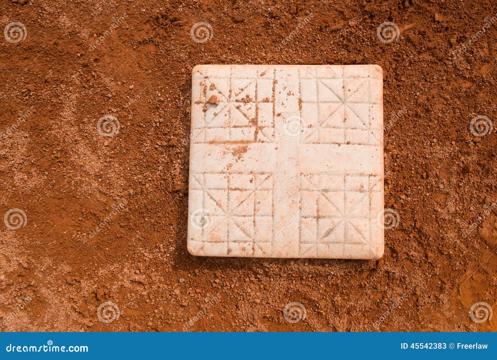 Base in a baseball field stock image. Image of sports - 45542383