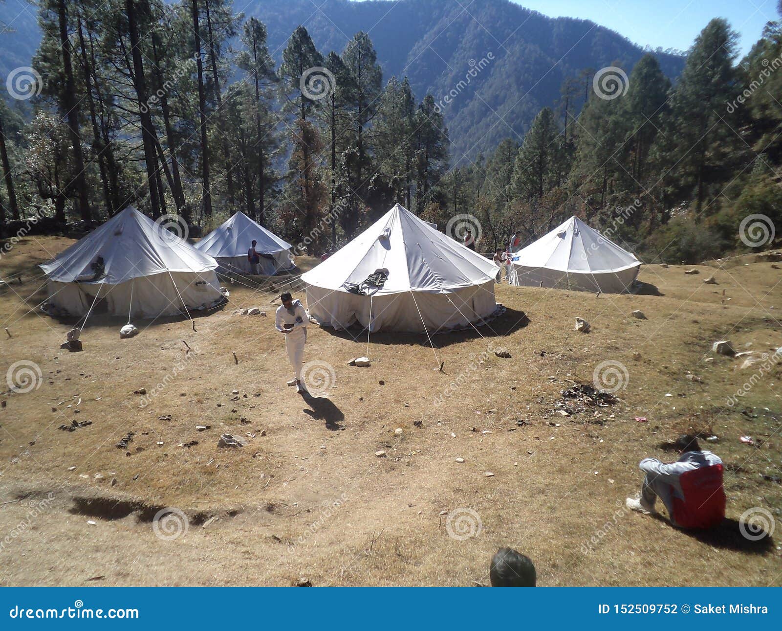 A Base Camp during Adventure Course at Nims Mountaineering Editorial ...