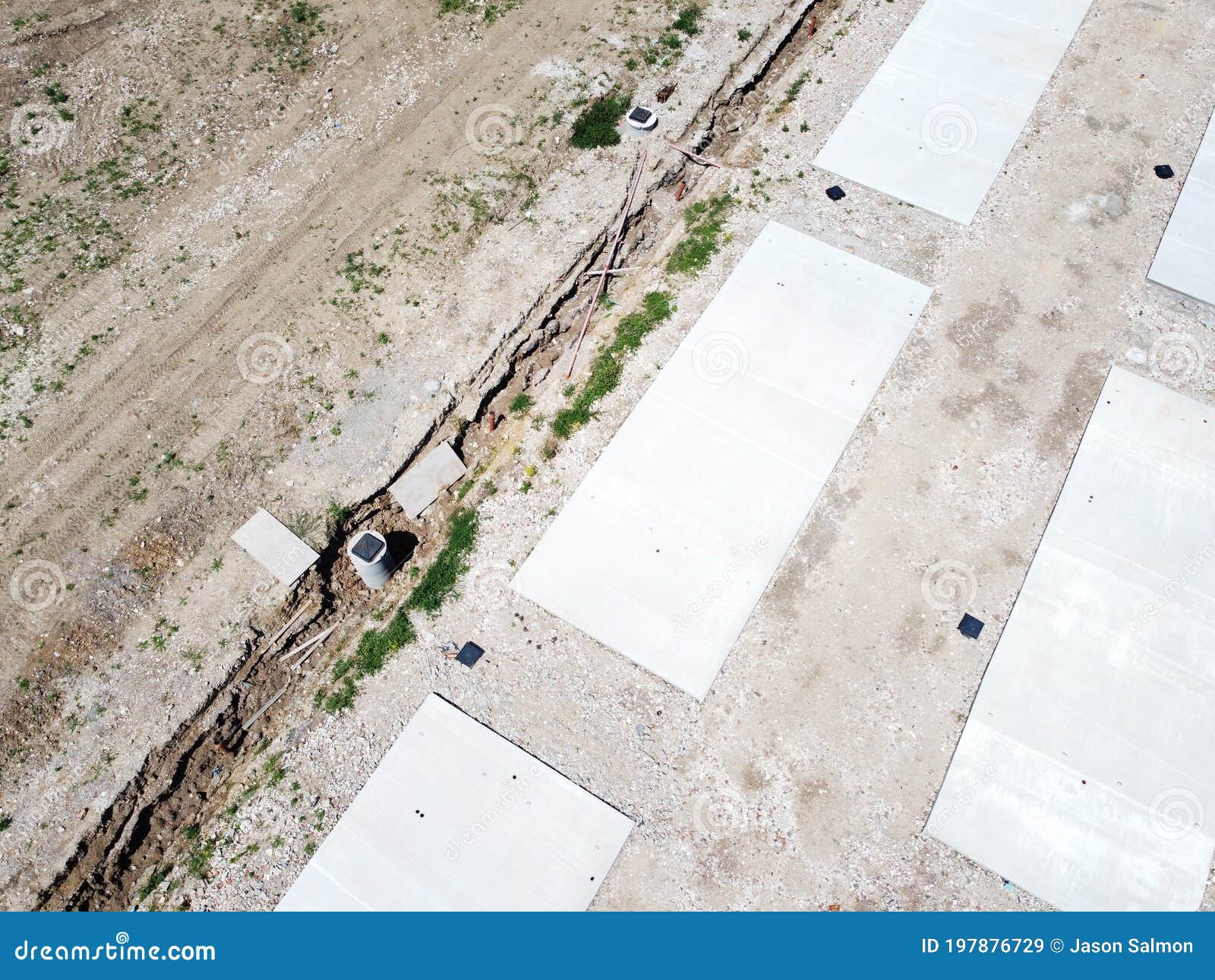 Base for caravan home stock image. Image of exterior - 197876729