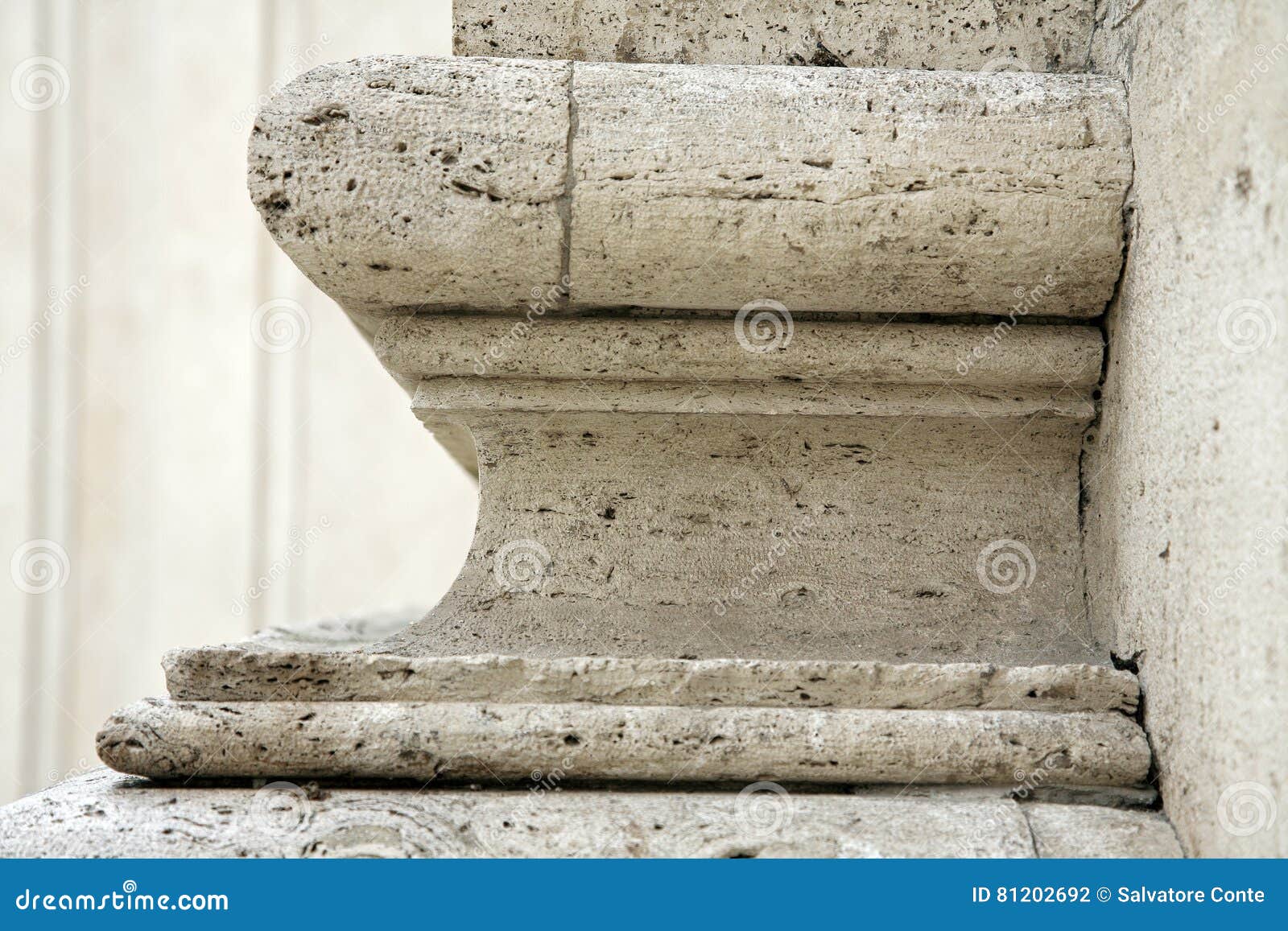 Base of column in Rome stock photo. Image of roman, italy - 81202692