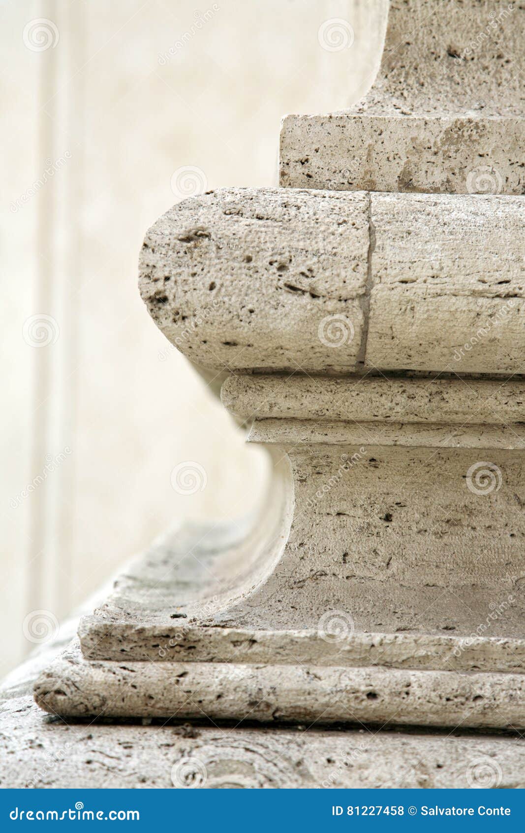 Base of column in Rome stock photo. Image of university - 81227458