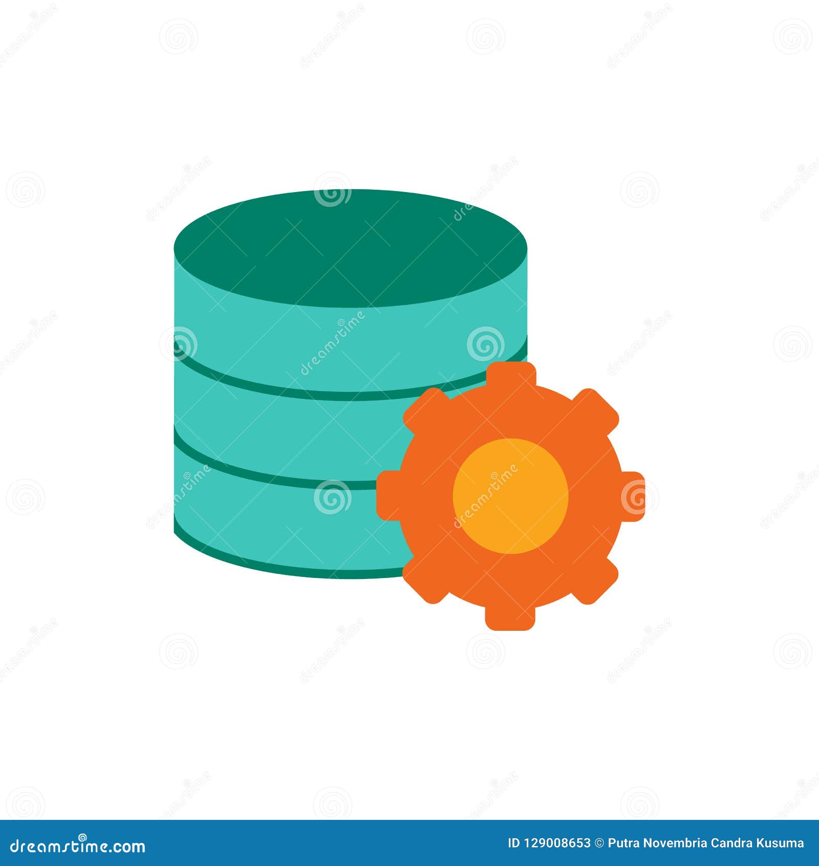 Base De Datos Logo Icon Design De La Herramienta Ilustración del Vector ...