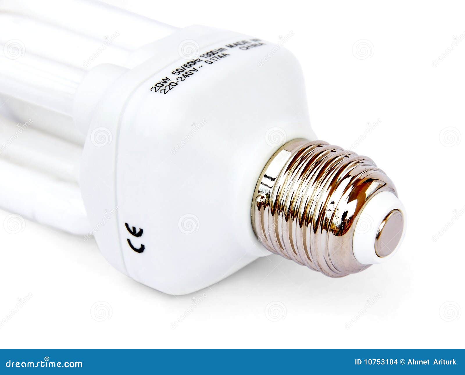 Base of fluorescent lamp stock photo. Image of fluorescent - 10753104