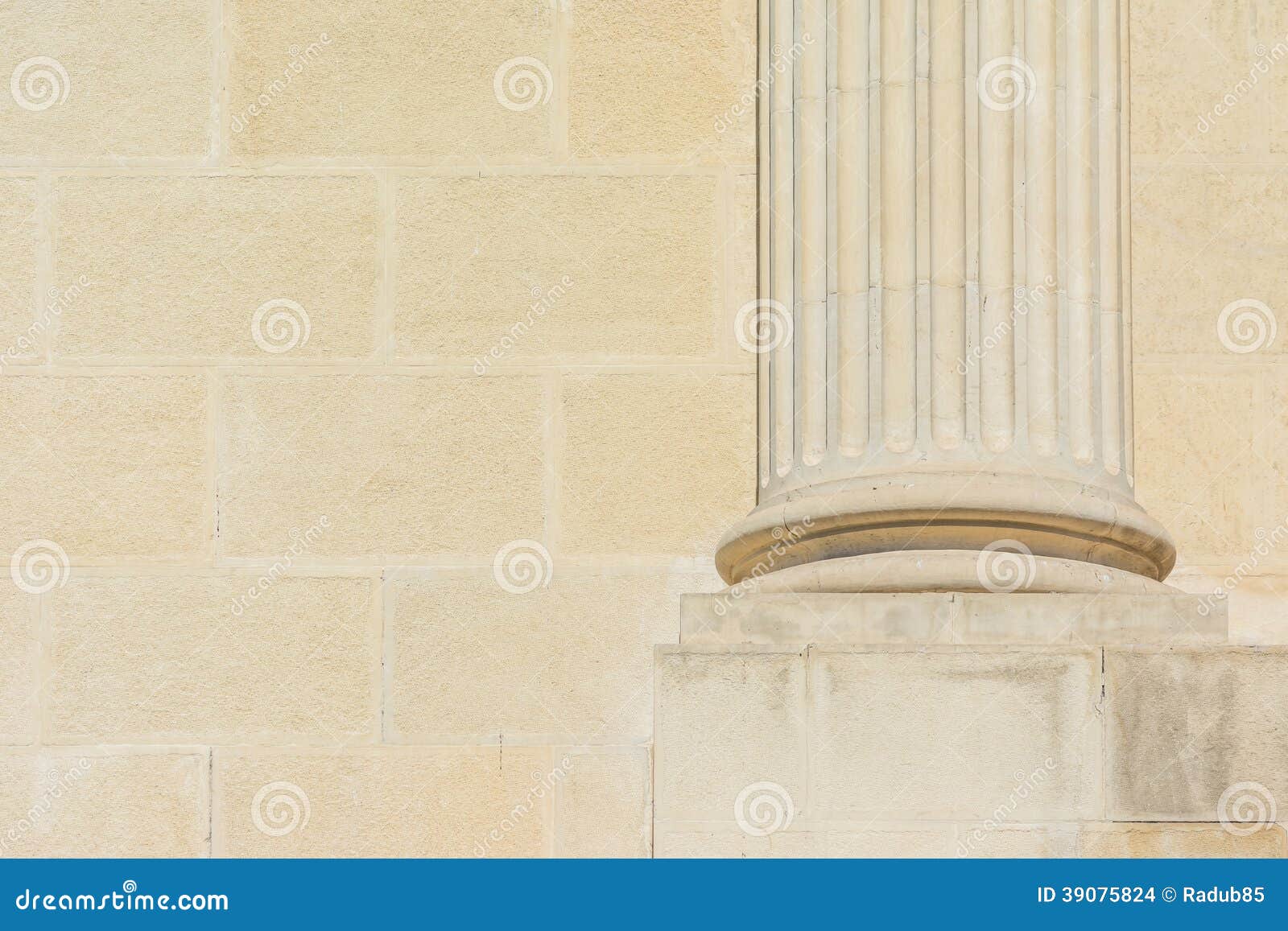 Base Foundation of Roman Column Stock Photo - Image of empire ...