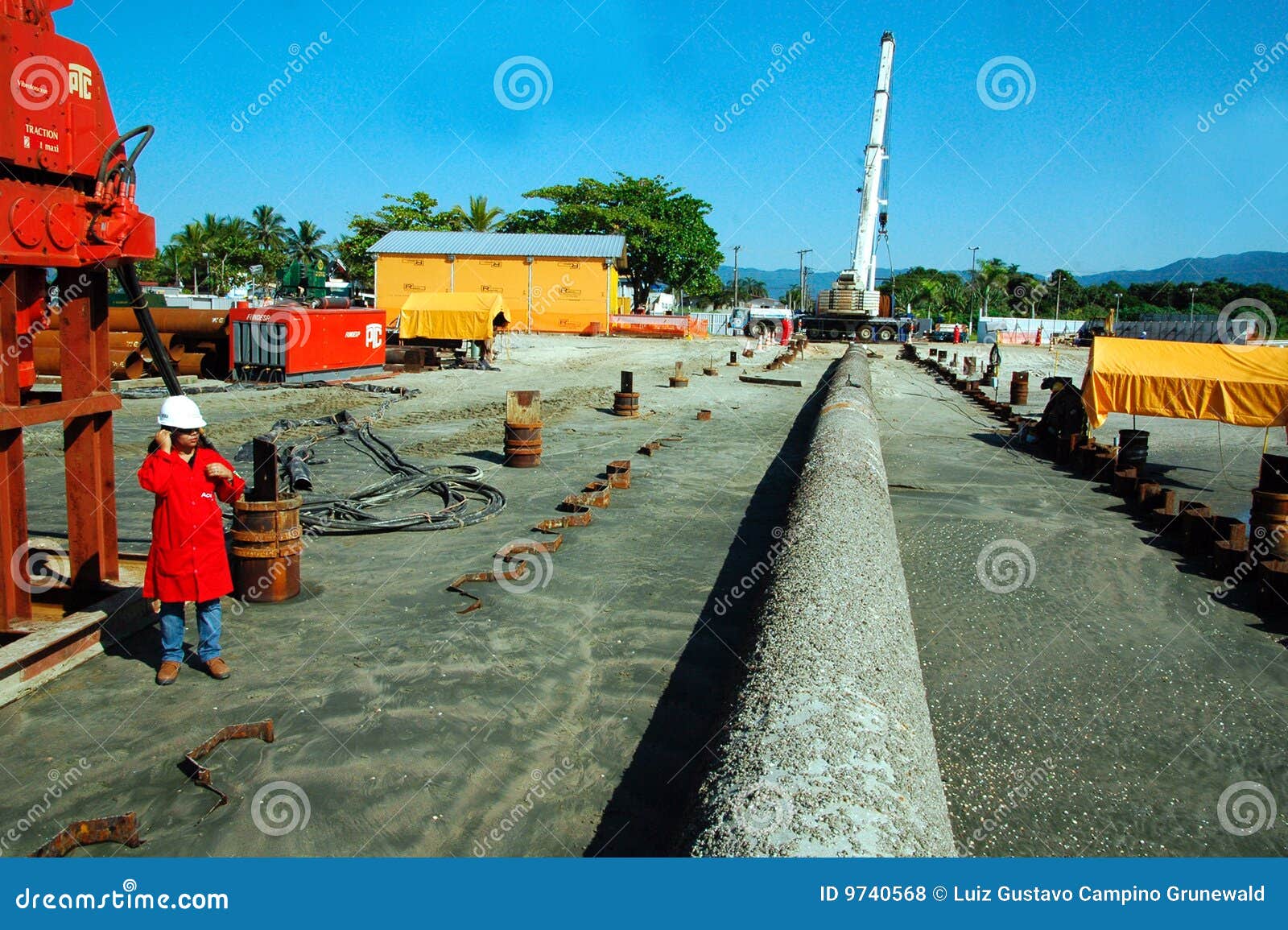 Base gas editorial stock photo. Image of pipeline, brazil - 9740568