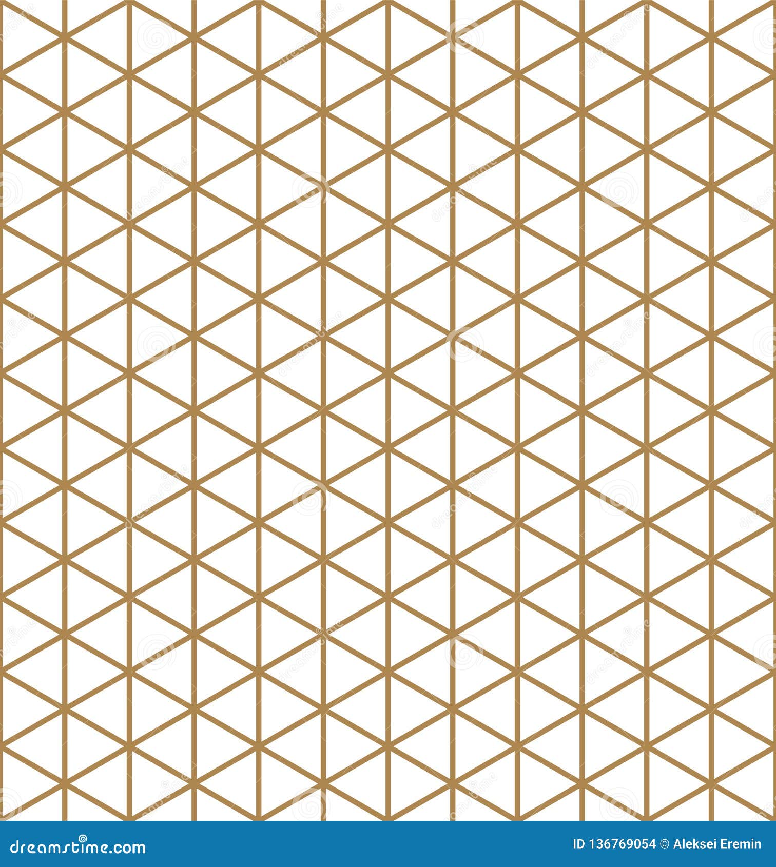 Base Grid Mitsukude for Patterns Kumiko.Brown Color Stock Vector ...