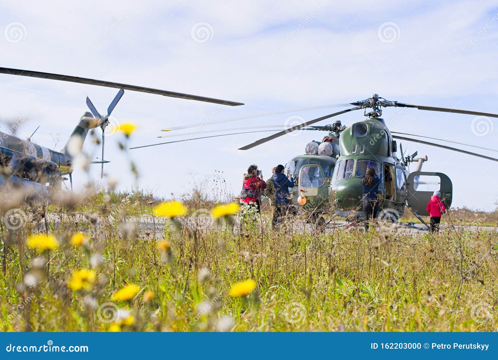 Base of helicopters editorial image. Image of military - 162203000