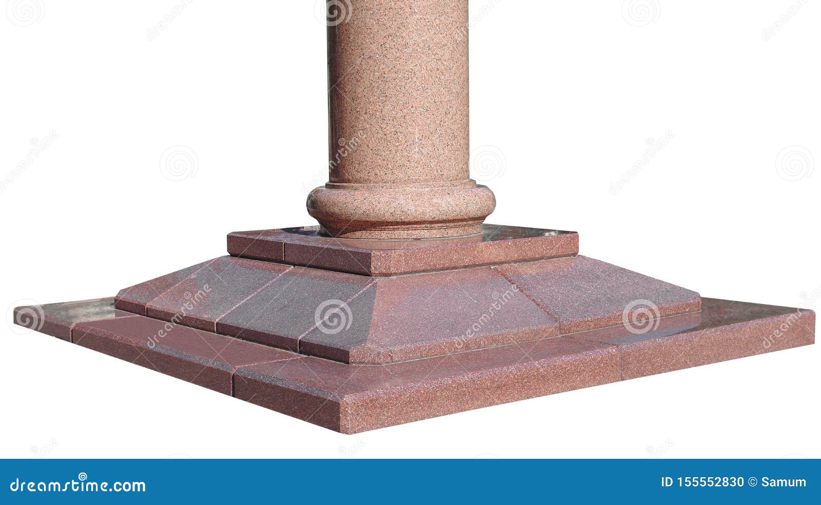 The Base of the Monument is Made of Granite Stock Photo - Image of ...