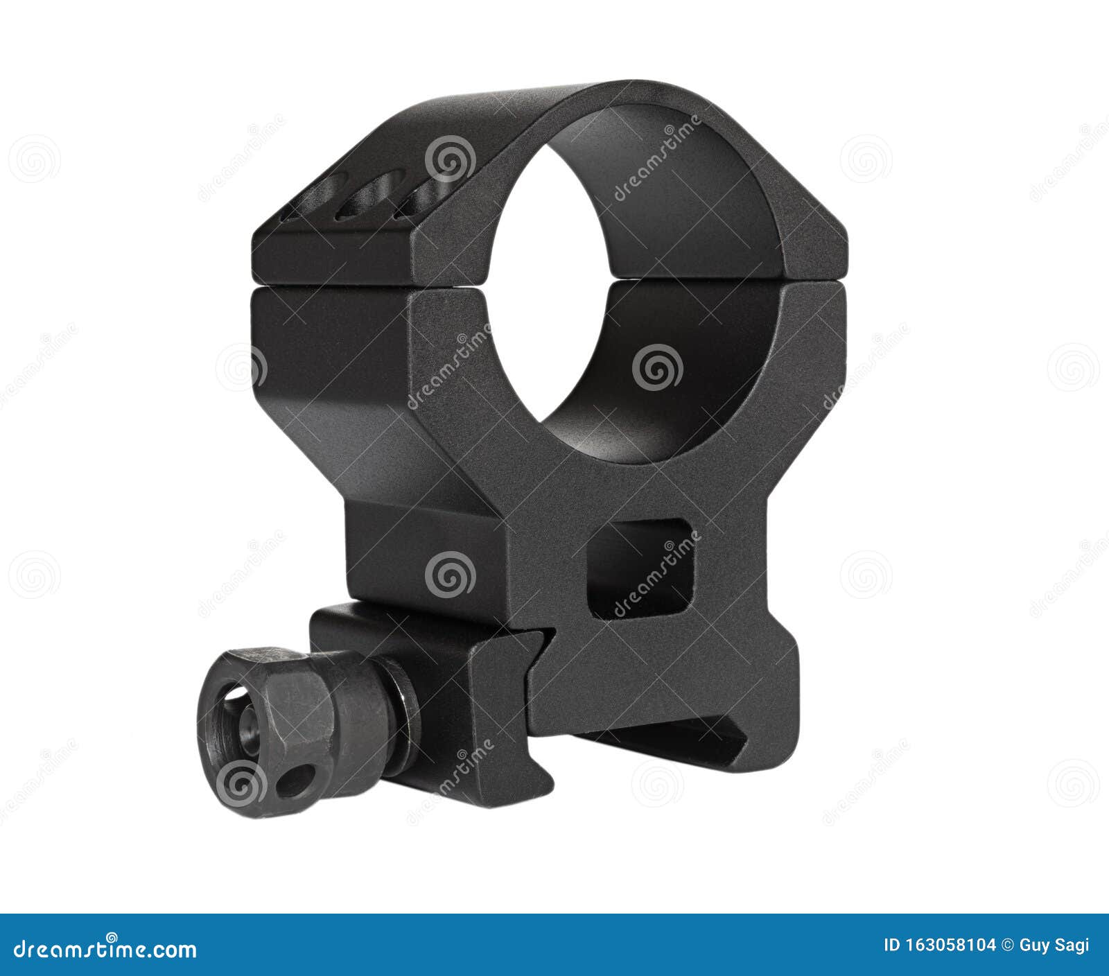 Two Scope Bases For A Bolt Action Rifle Stock Image | CartoonDealer.com ...