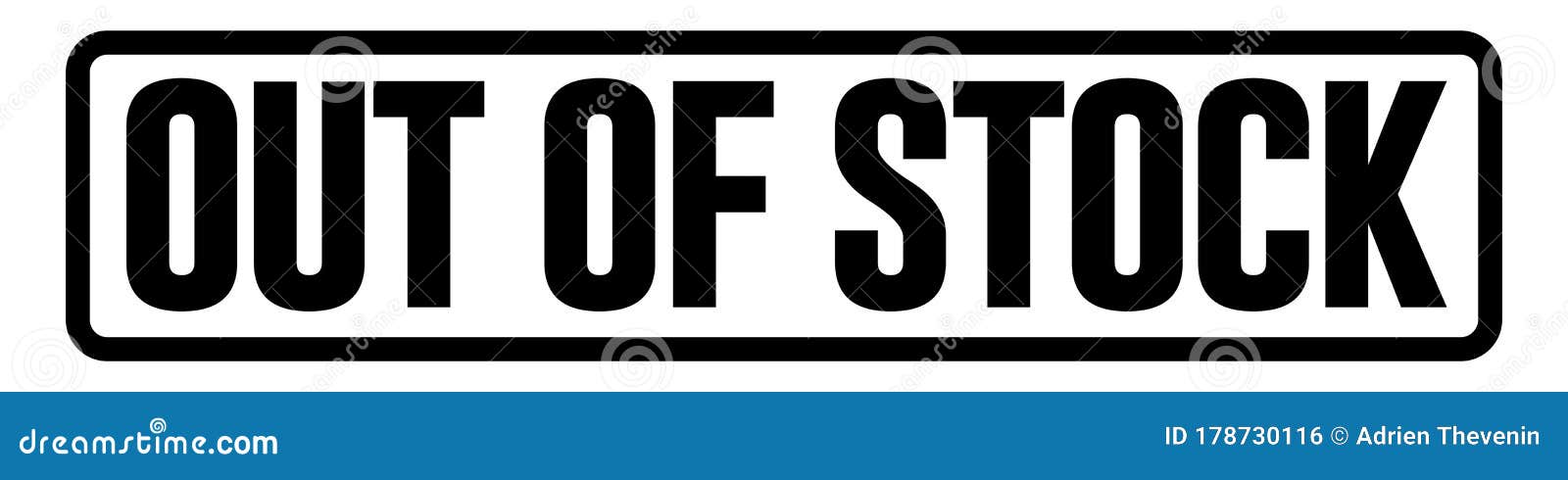 Buffer Stock, Build Stock, Push System Outline Icon Cartoon Vector ...