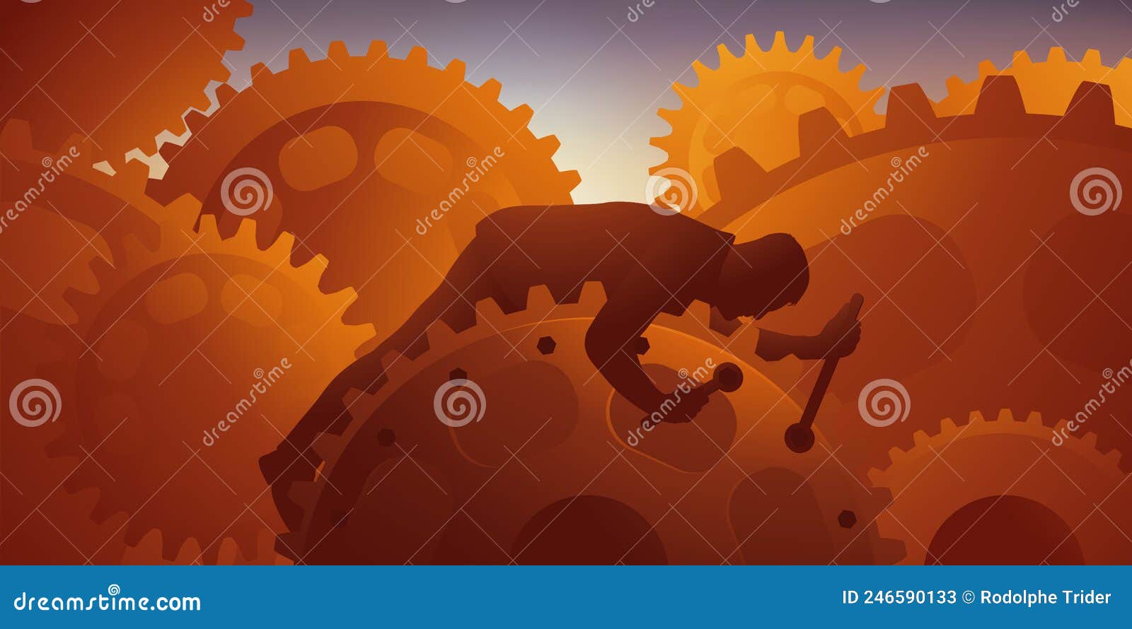 Taylorism Stock Illustrations – 3 Taylorism Stock Illustrations ...