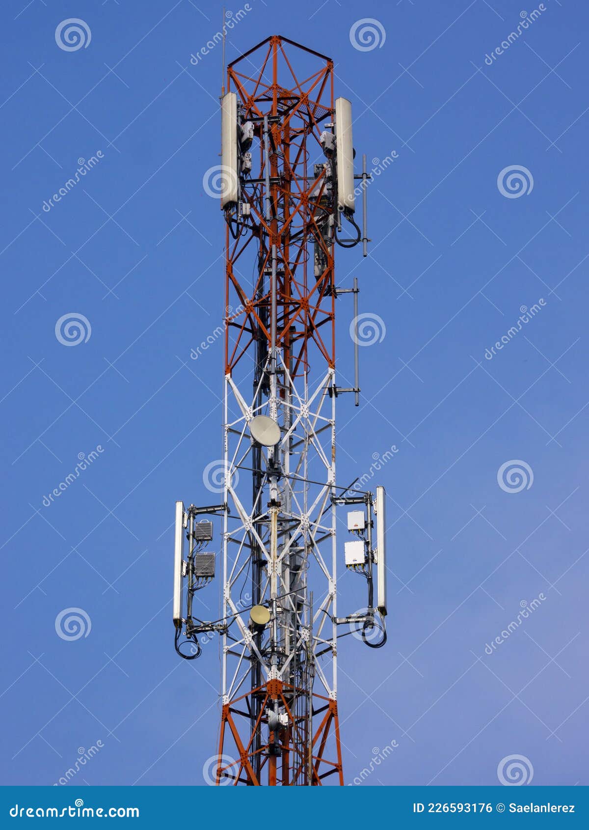 A Base Transceiver Station BTS Stock Photo - Image of transmission ...