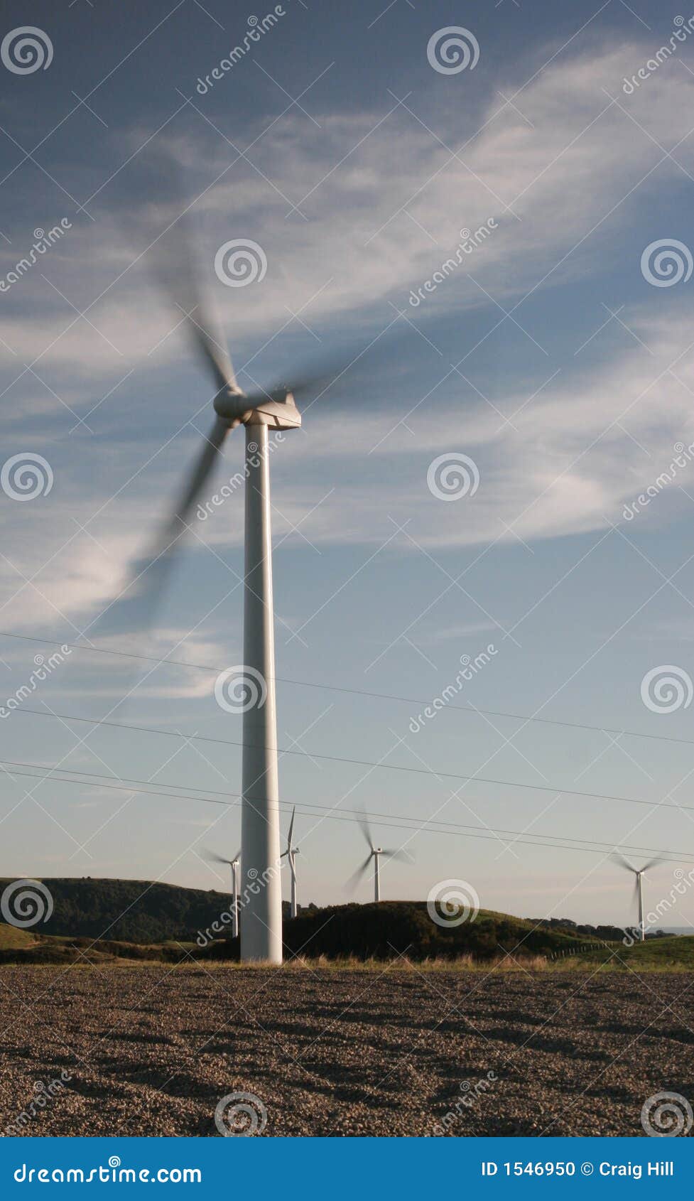 Base of wind turbine stock photo. Image of turning, blur - 1546950