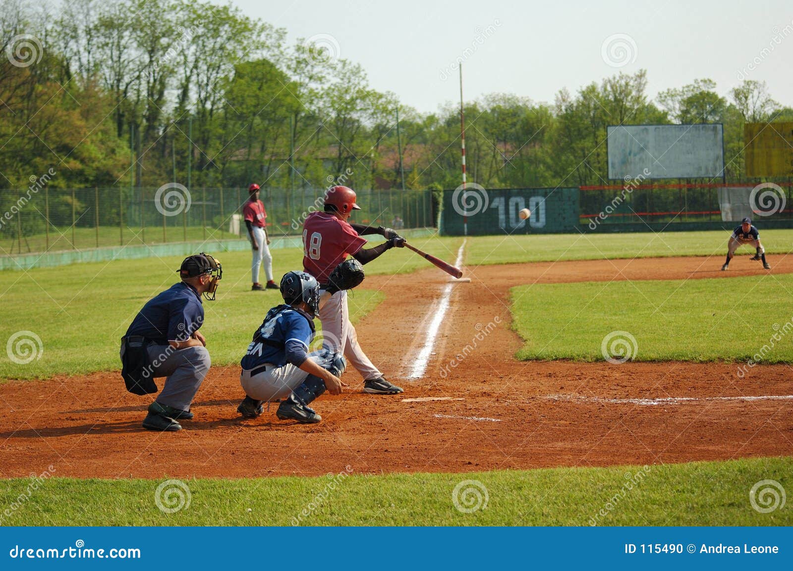 Baseball stock photo. Image of league, referee, throw, ball - 115490