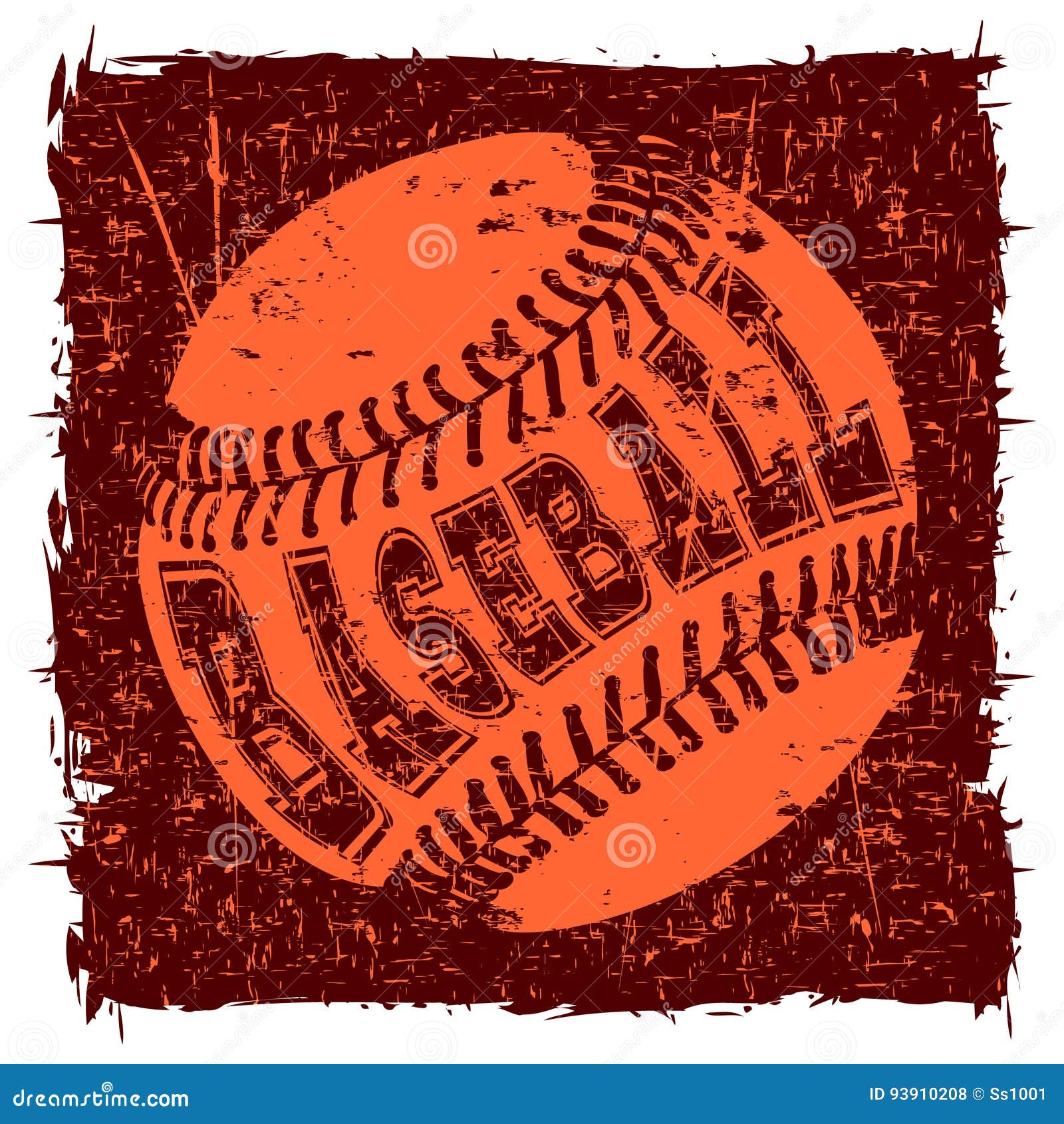 Baseball ilustração do vetor. Ilustração de batida, jogo - 93910208