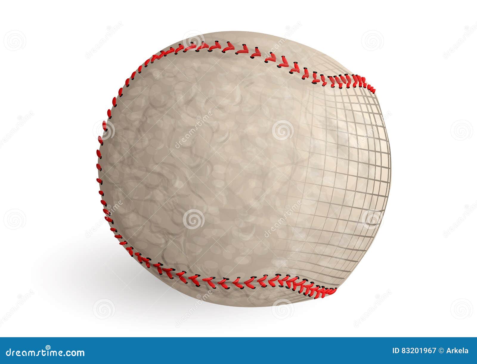 Baseball abstract ball stock vector. Illustration of single - 83201967