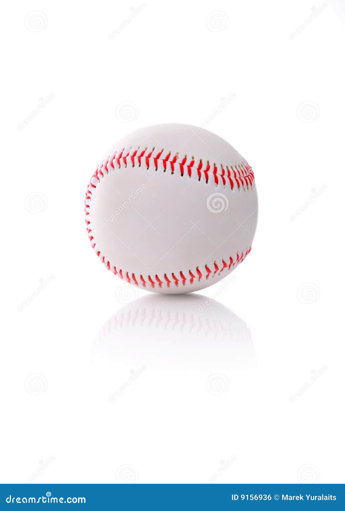 Baseball ball stock photo. Image of american, leather - 9156936