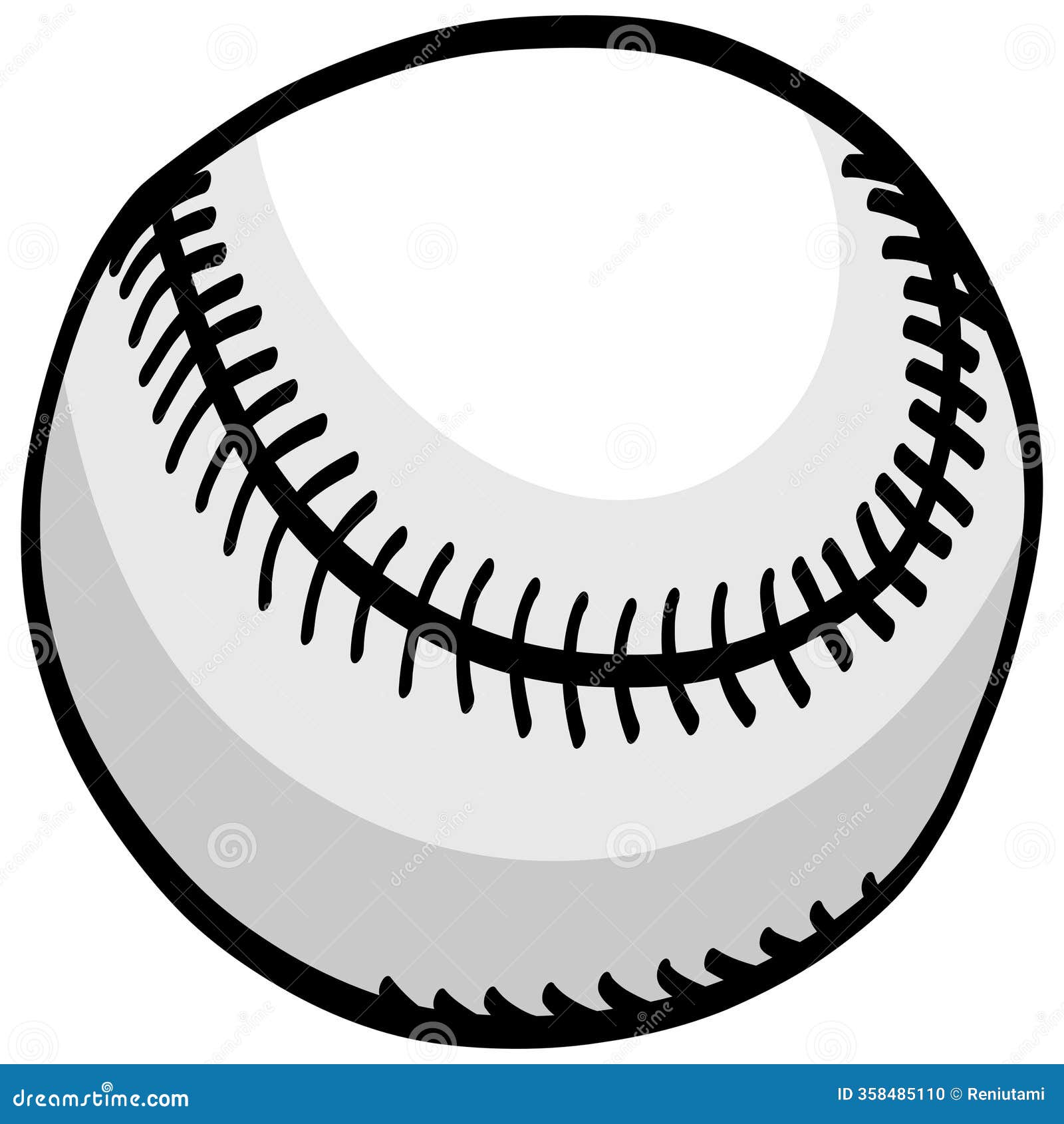 Baseball Drawing Cartoon Vector | CartoonDealer.com #39001679