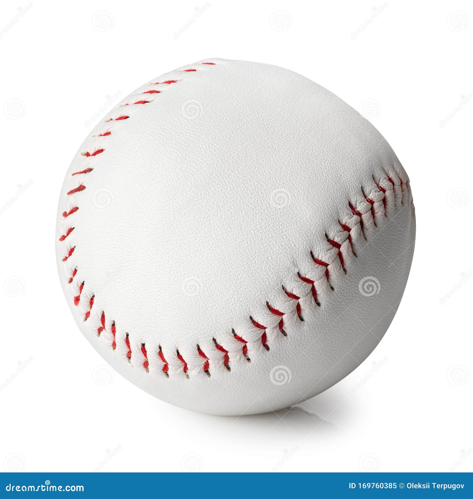 Baseball ball isolated stock image. Image of single - 169760385