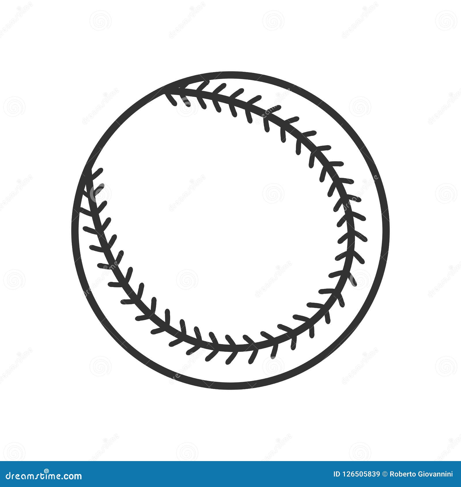 Baseball Outline