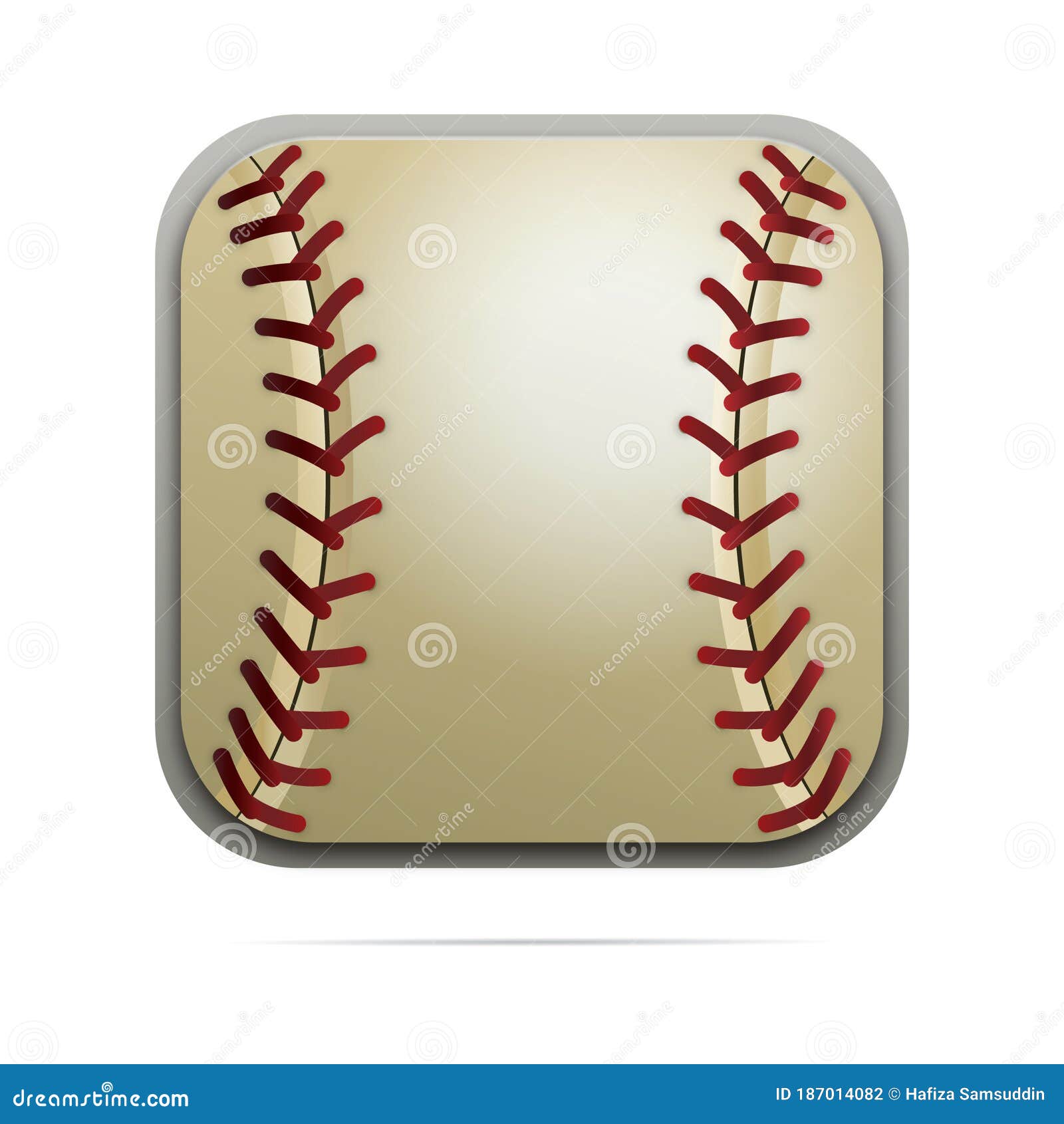 Baseball Ball. Vector Illustration Decorative Design Stock Vector ...