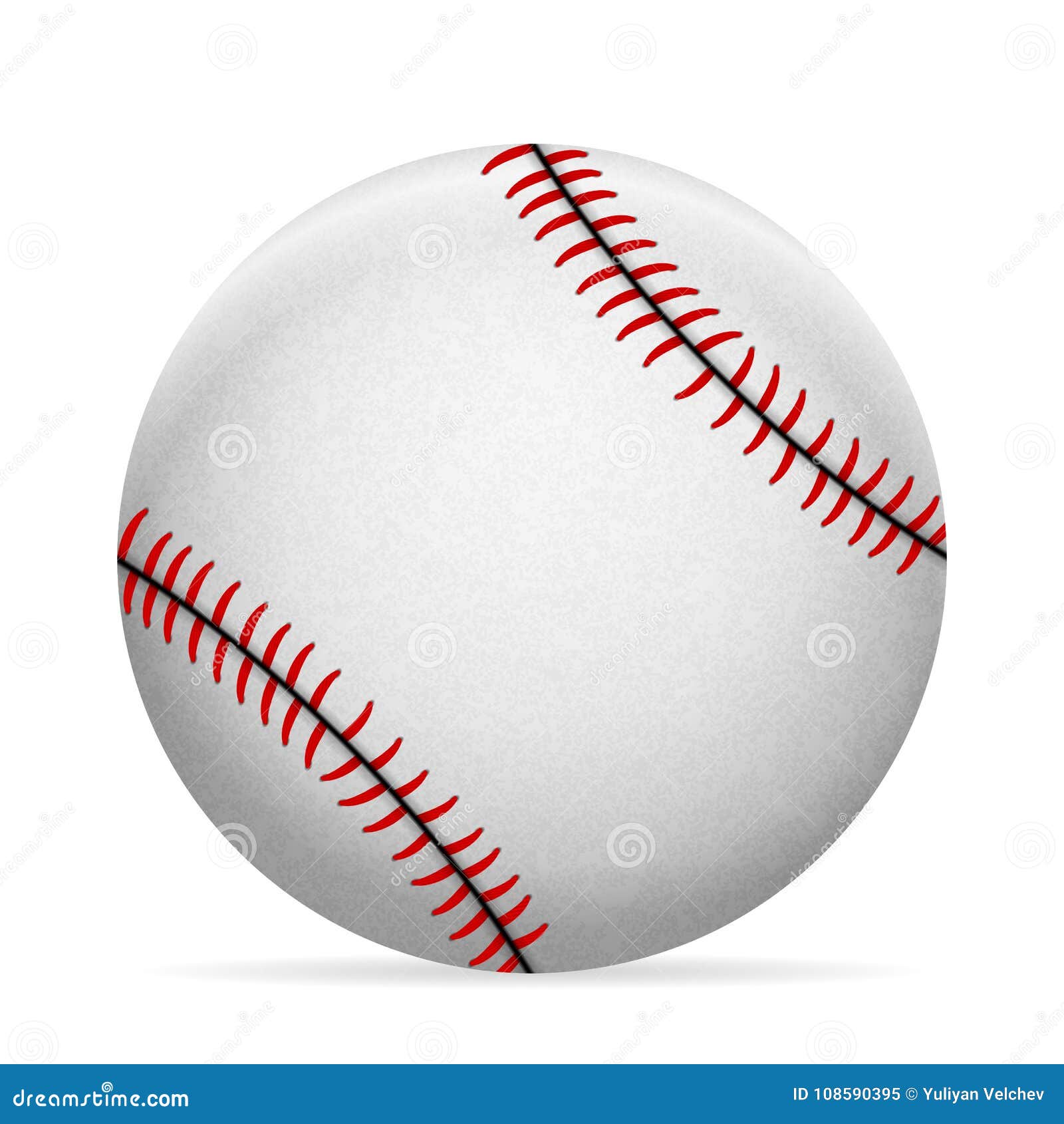 Baseball Ball Hurled At High Velocity, Leaving Blazing Trail Behind It ...