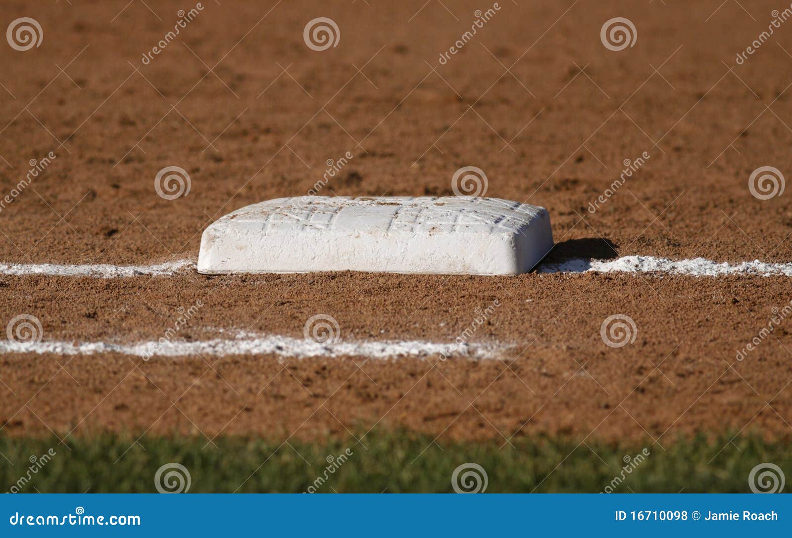 Baseball Base Closeup Royalty Free Stock Photos - Image: 16710098