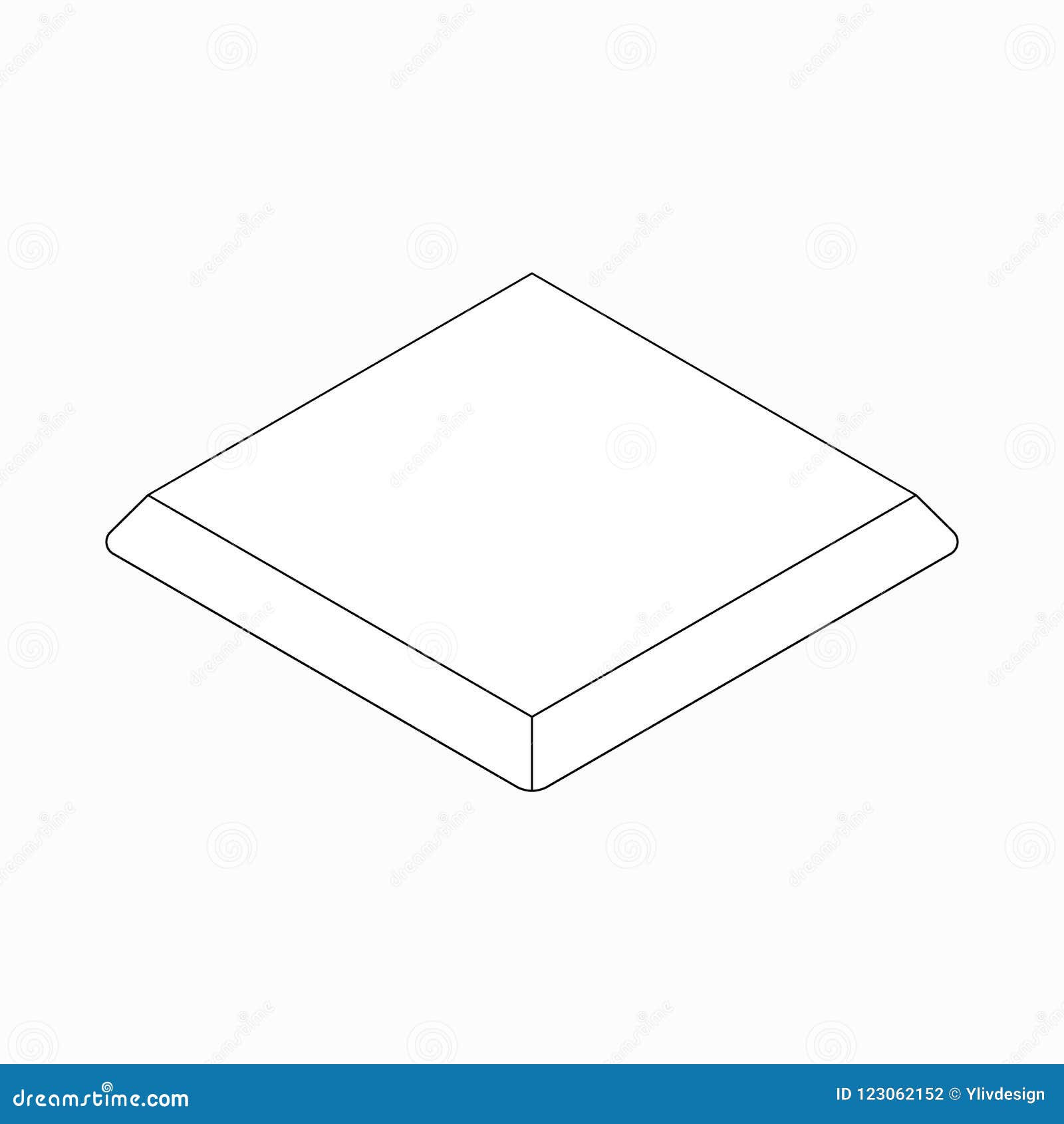 Baseball Base Icon, Isometric 3d Style Stock Illustration ...