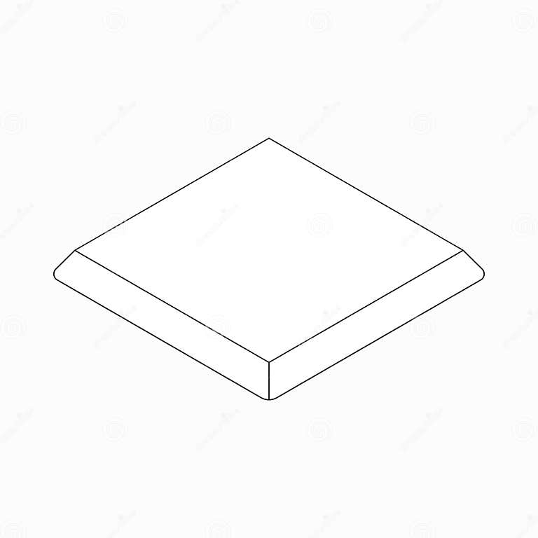 Baseball Base Icon, Isometric 3d Style Stock Illustration ...