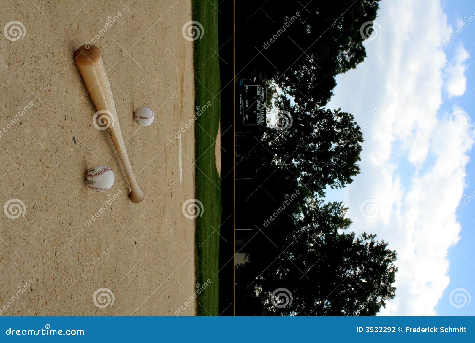 Baseball and bat stock photo. Image of match, coach, dream - 3532292