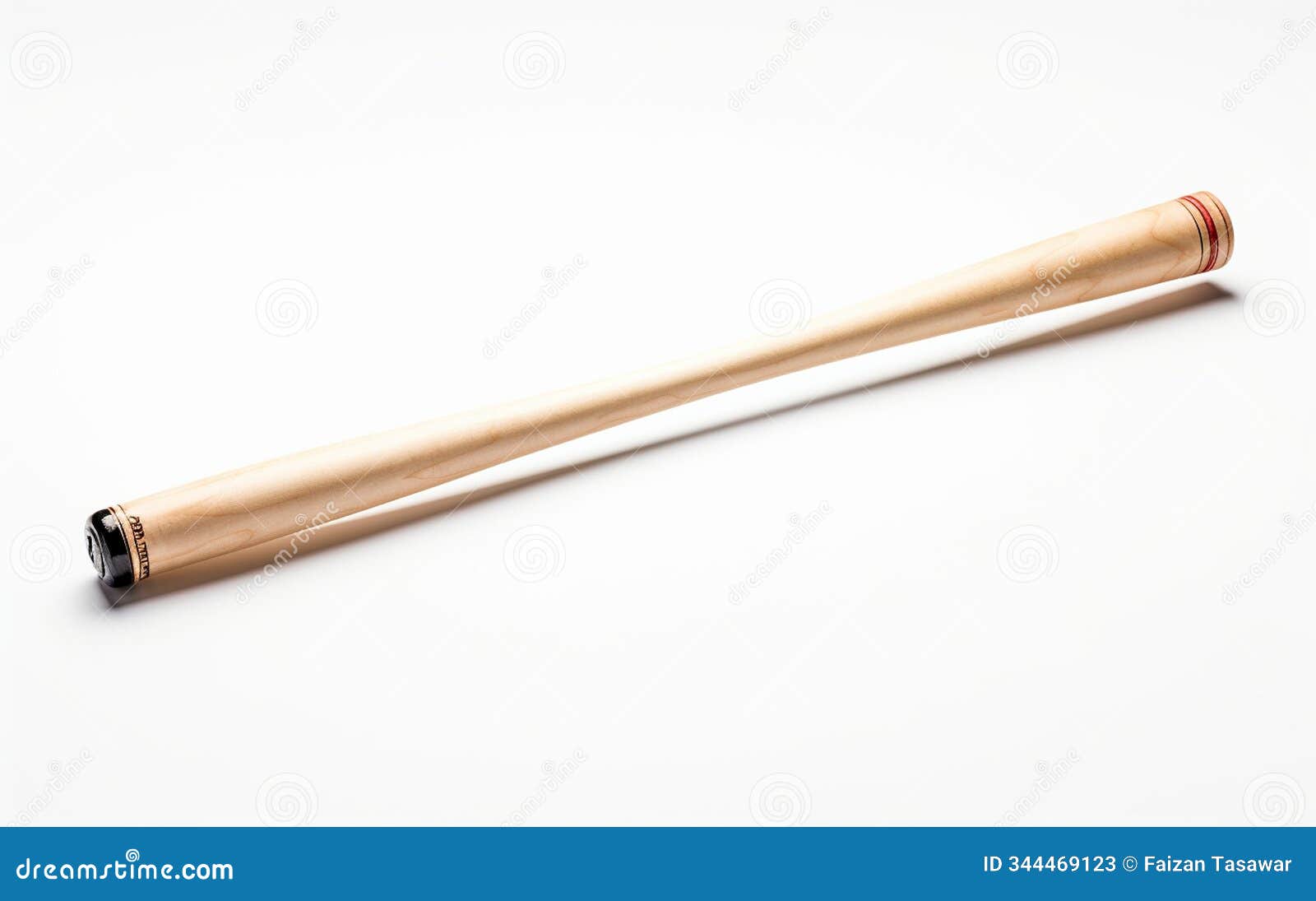 Baseball Bat on a Clean Slate Stock Illustration - Illustration of ...