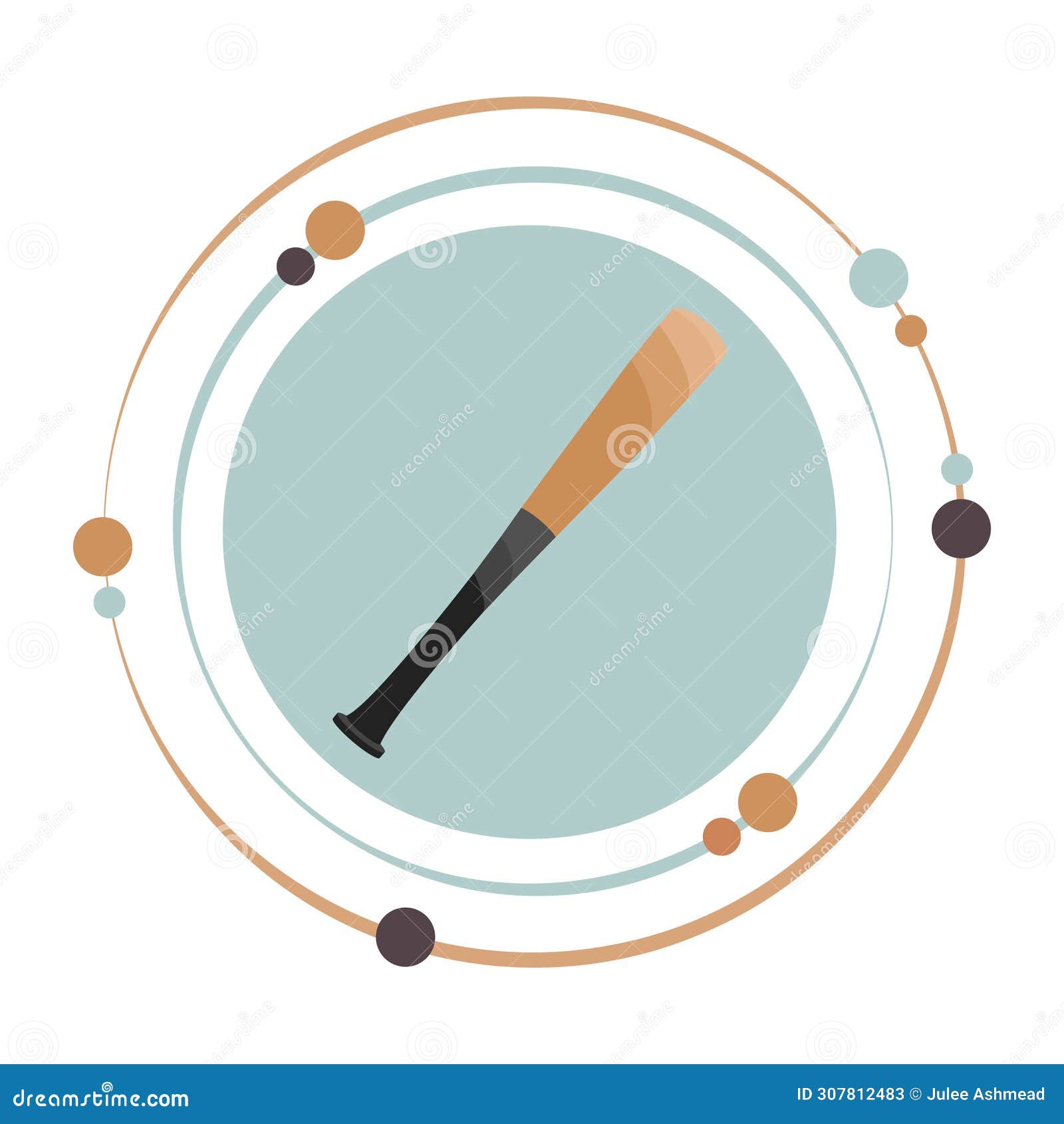 Baseball Bat Vector Illustration Graphic Icon Symbol Stock Vector ...