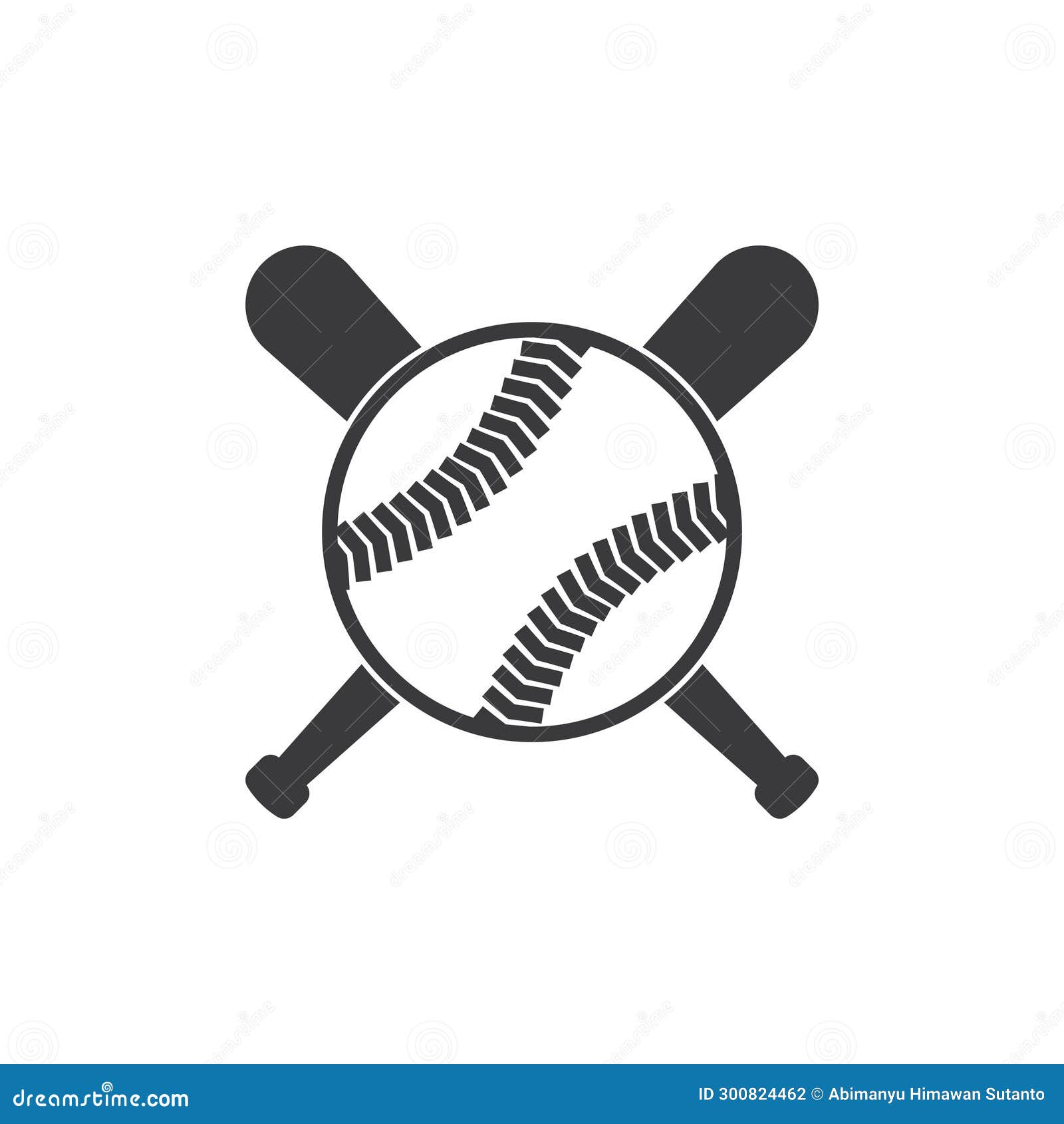 Baseball bat icon vector stock illustration. Illustration of american ...