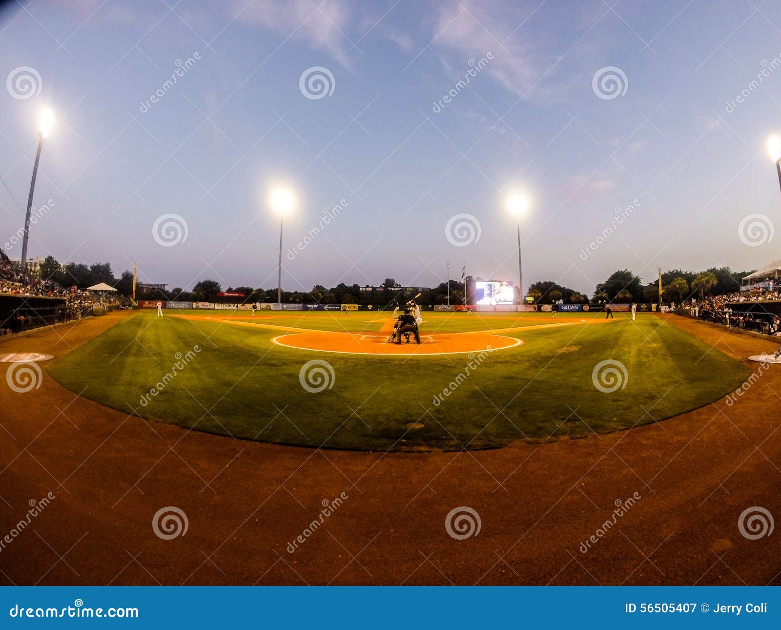 Baseball Bei Joe Riley, JR. Stadium Redaktionelles Stockfotografie ...